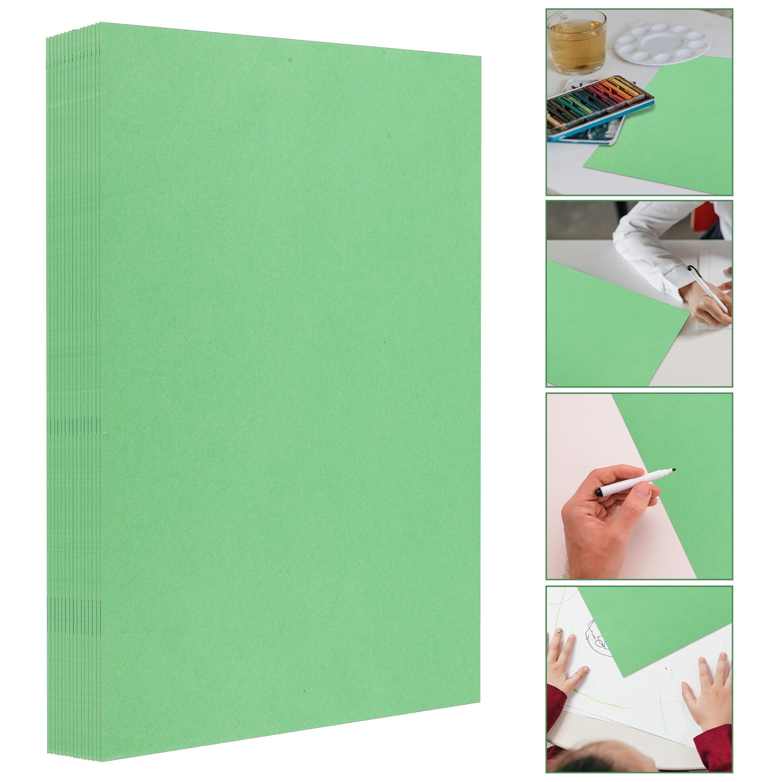 Hytrove 100 Sheets A4 Size Craft Origami Paper Mixed Color For ...