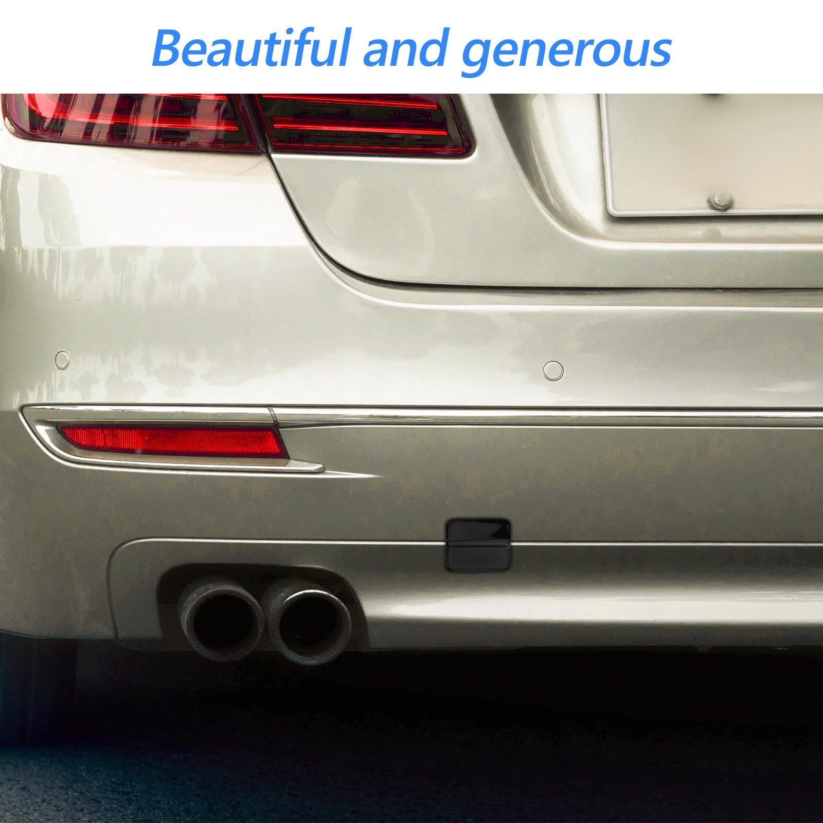 Hytrove 1Pack ABS Tow Hook Cover for Car Bumper Tow Hooks 2.8x2.1x0.4in ...