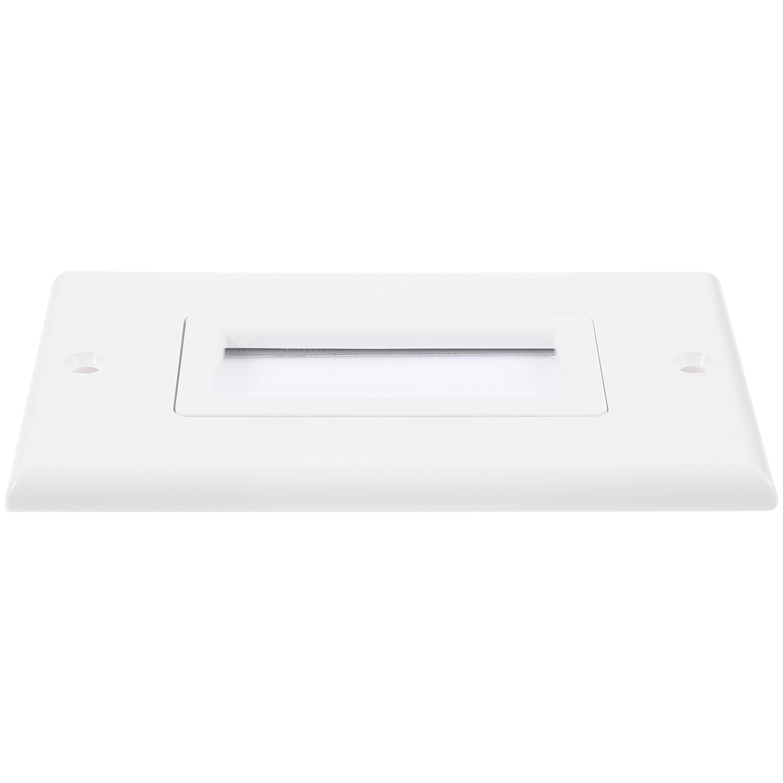 Hytrove 1Pack Cable Outlet Plate with Brush Wall Panel for Audio Video ...