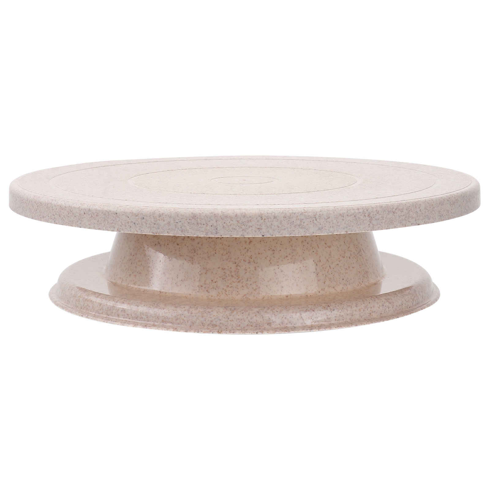 Hytrove 1Pack Cake Frosting Turntable Plastic in Beige for Decorating ...