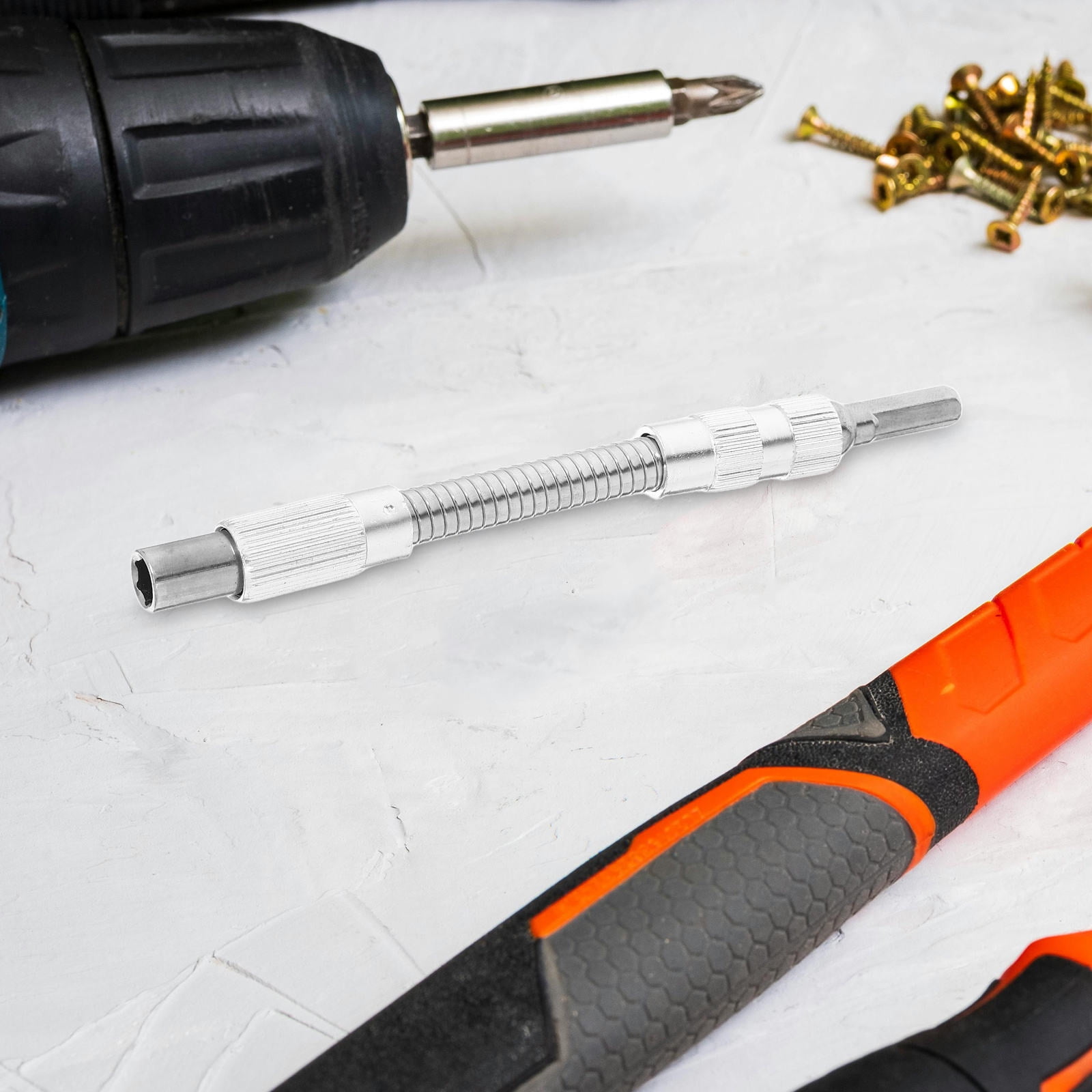 Hytrove 1Pcs Bendable Flexible Screwdriver Shaft Extender Drills Diy ...