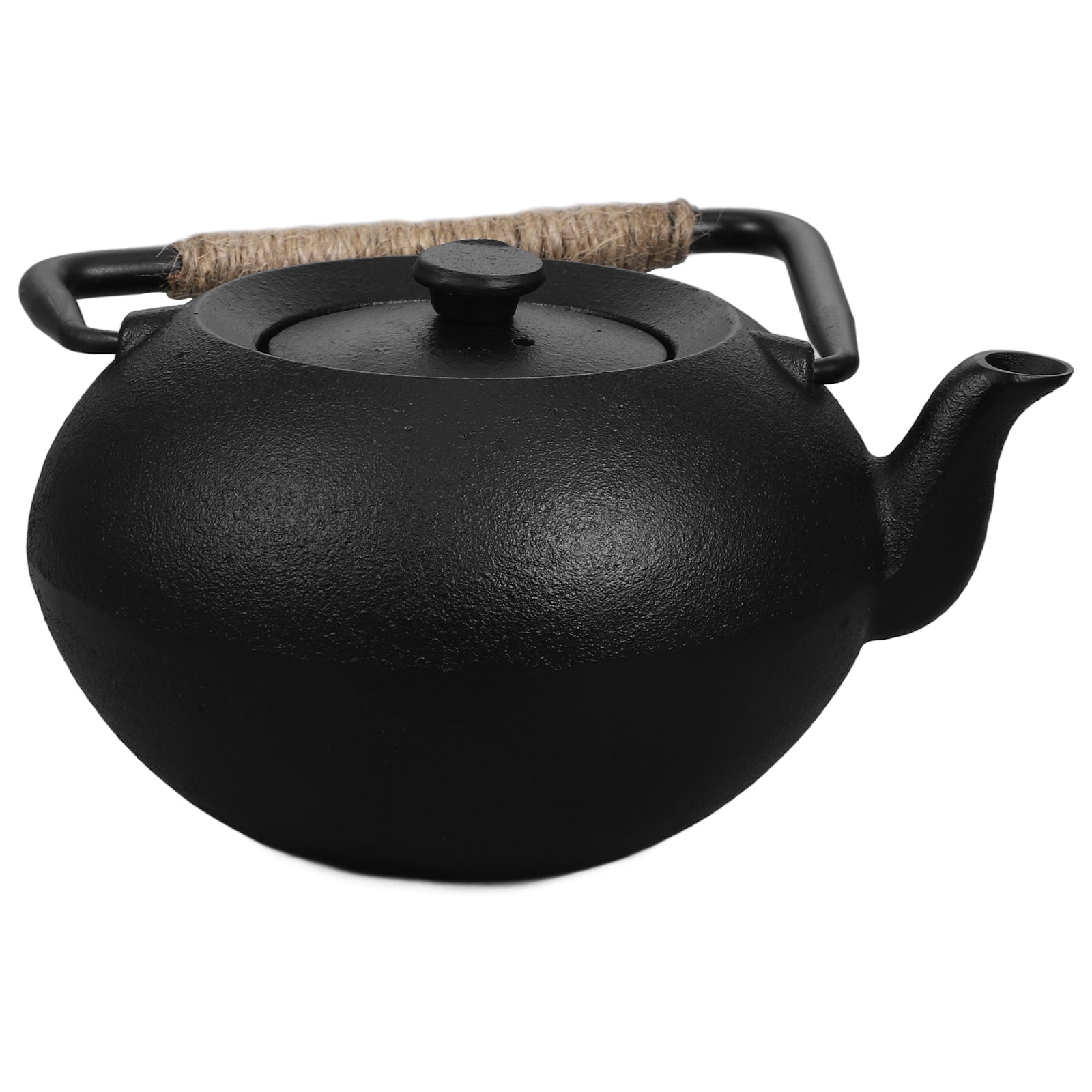 Hytrove 1Pcs Cast Iron Teapot with Unique Shape for Home Use 6.2x5.7x2 ...