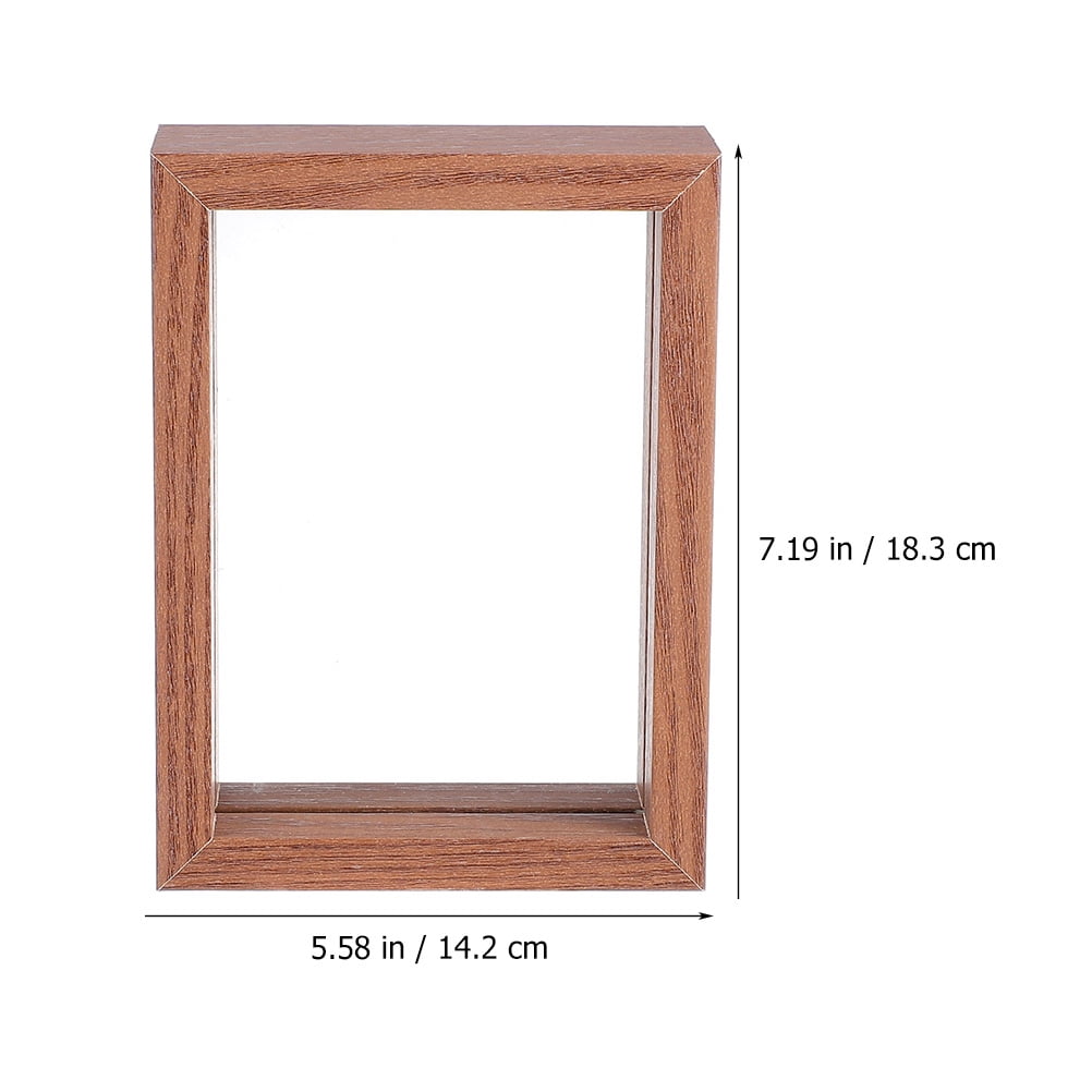 Hytrove 1Pcs Dried Flower Display Frame in Light Brown Color Perfect ...