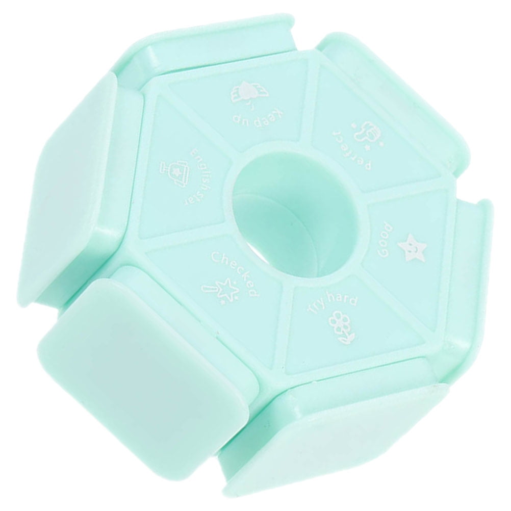 Hytrove Creative Comment Stamps Teacher Stamper Green PP 1Pcs - Walmart.com