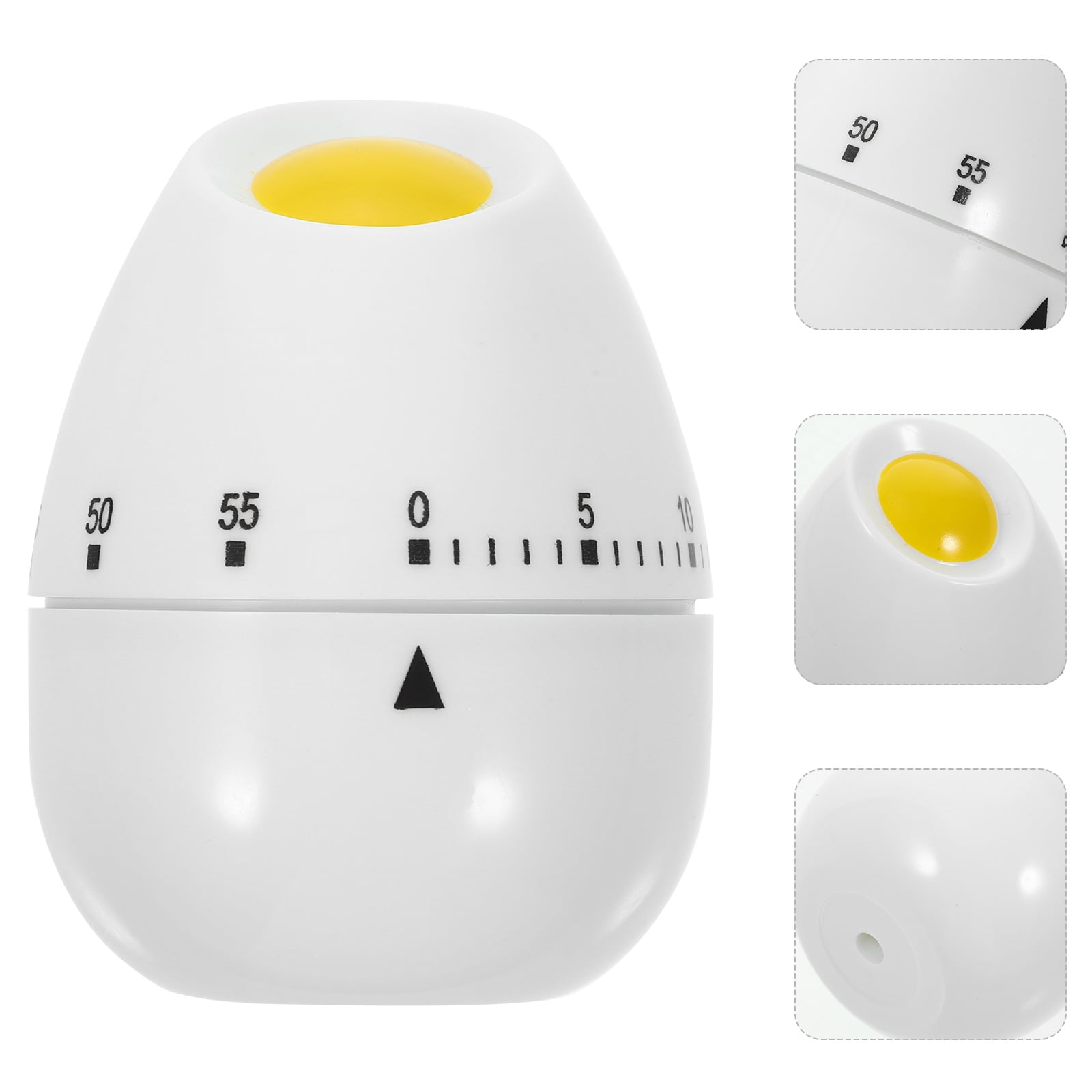 Hytrove 1Pcs Kitchen Timer Wind Up Egg Shaped for Cooking and Baking ...