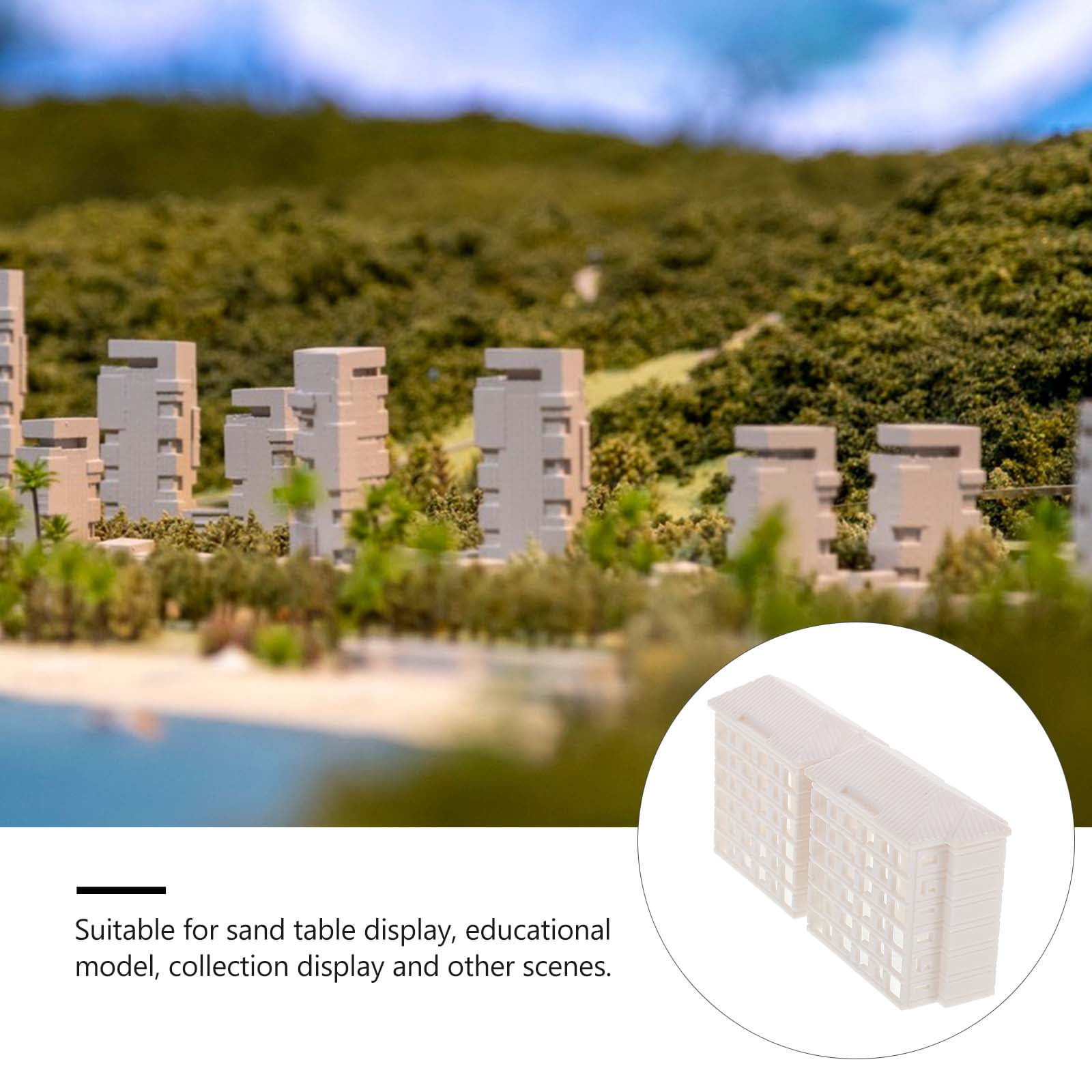 Hytrove Compact Miniature Building Model All Ages 1Pcs - Walmart.com