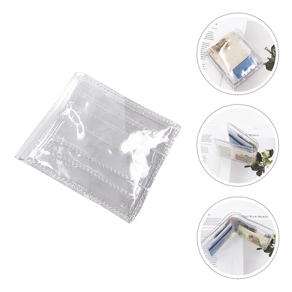 Hytrove 1Pcs Rectangular PVC Change Purse with Visibility and ...