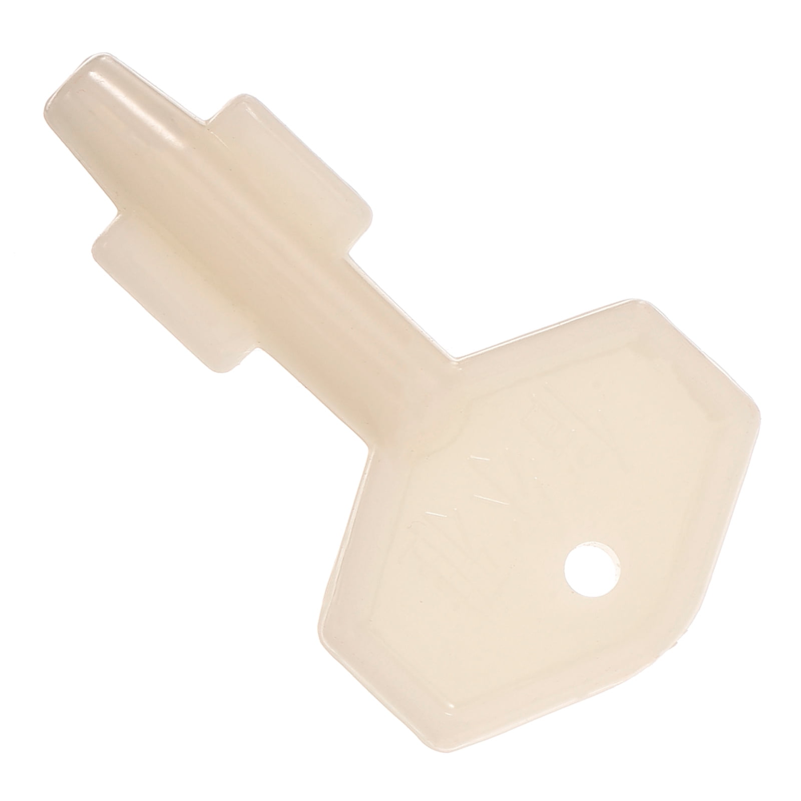 Hytrove 1Pcs Toilet Paper Dispenser Key in White Plastic for Anti-waste ...
