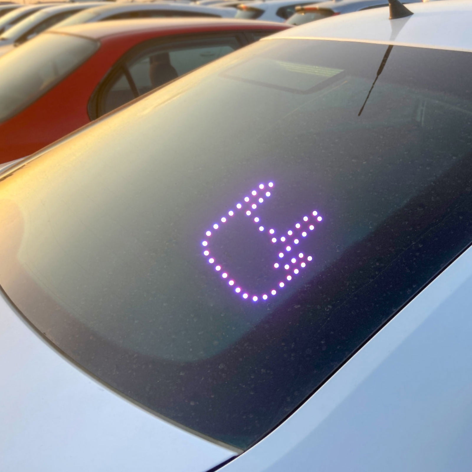 Hytrove 1Set Car Hand Gesture Light Interactive Design Assorted Color ...