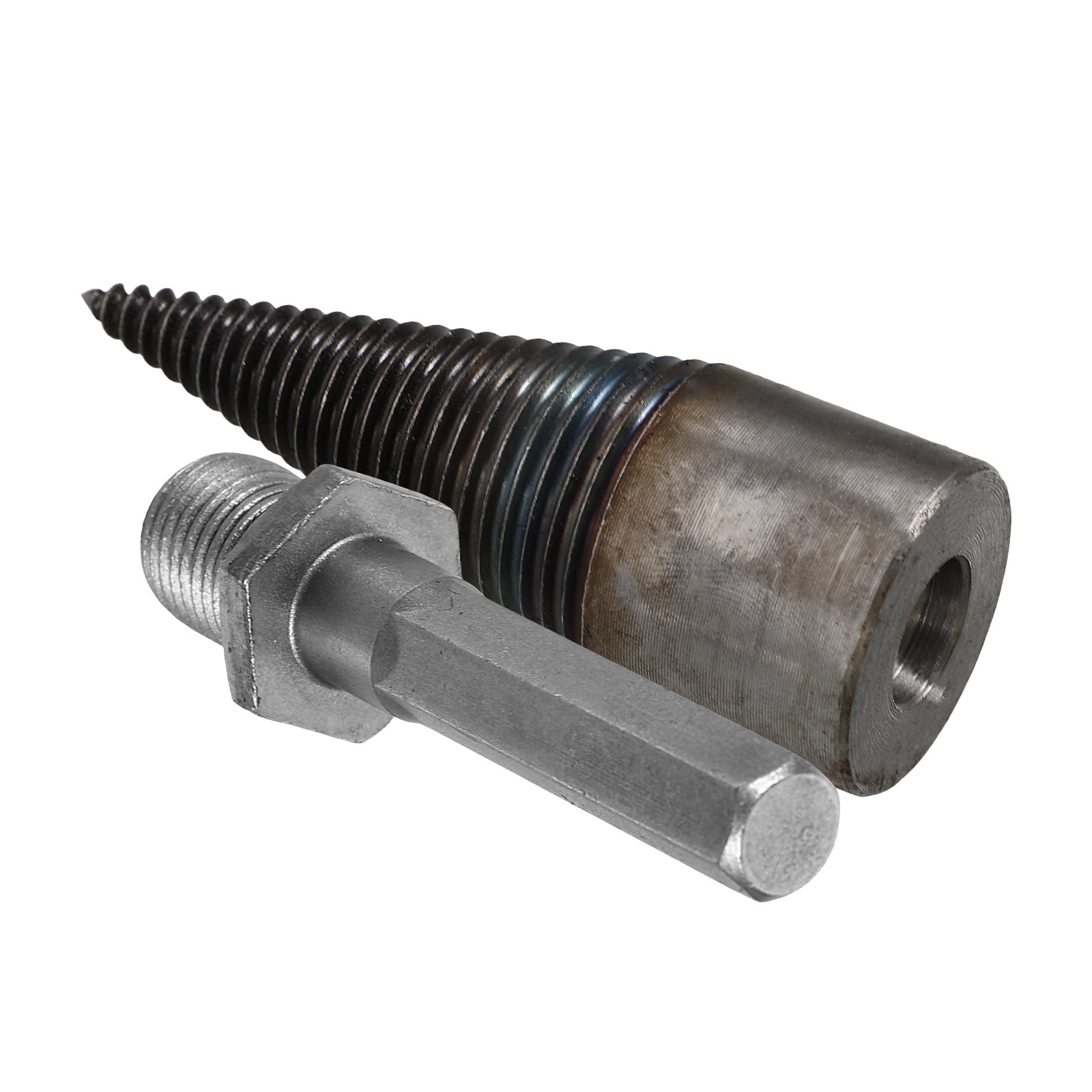 Hytrove 1Set Cone Shaped Silver Firewood Log Splitter Drill Bit for ...