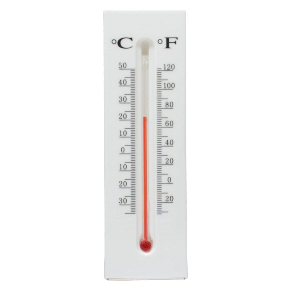 Hytrove 1Set Garden Thermometer Simple Structure Plastic for Indoor and ...