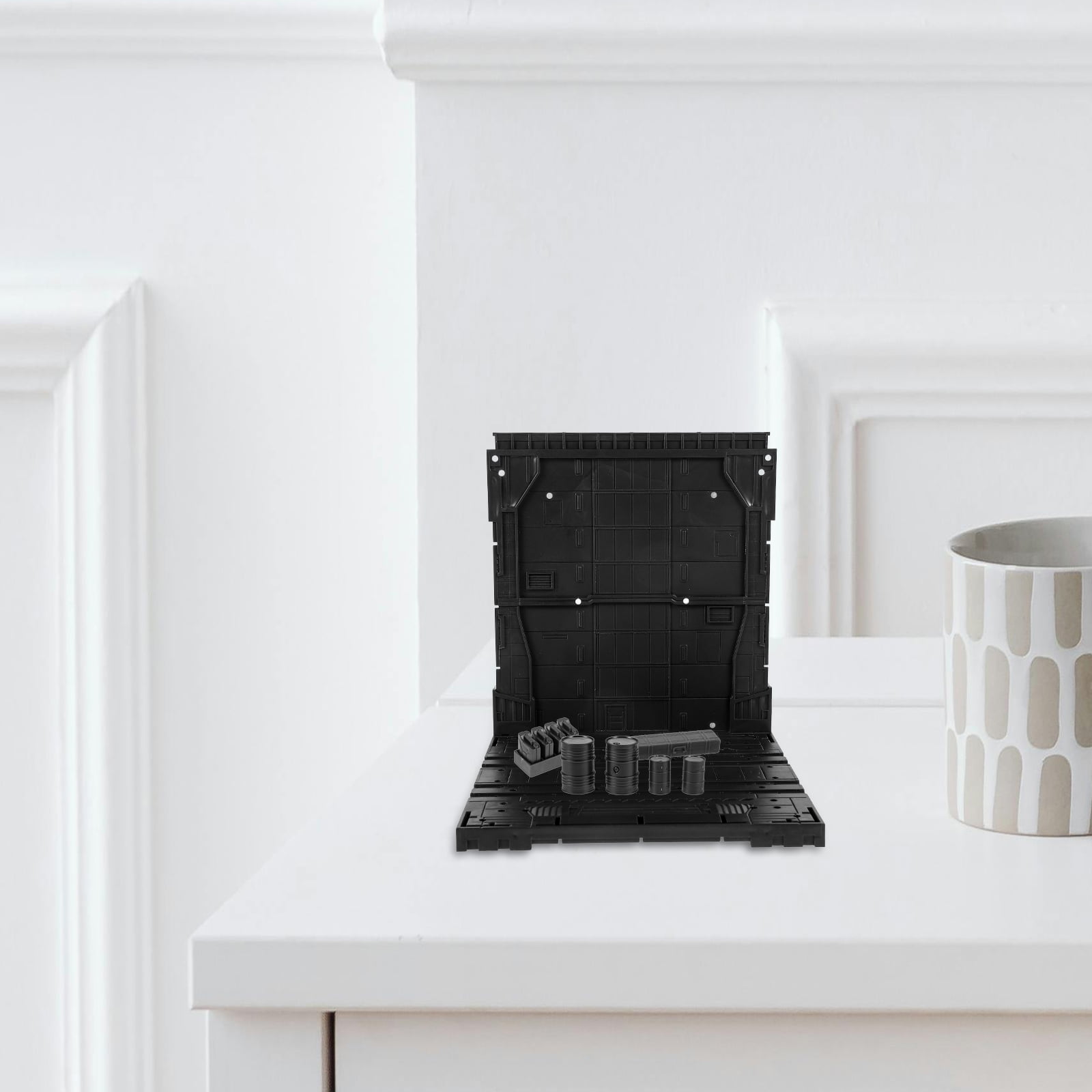 Hytrove 1Set Model Paint Stand Black Plastic For Collectors Organized ...