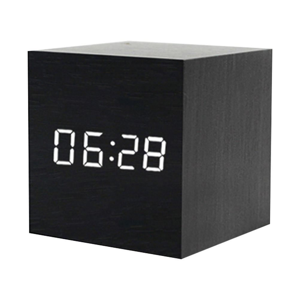Hytrove 1Set Tiny Alarm Clock With Mute Function Usb Charging Led ...