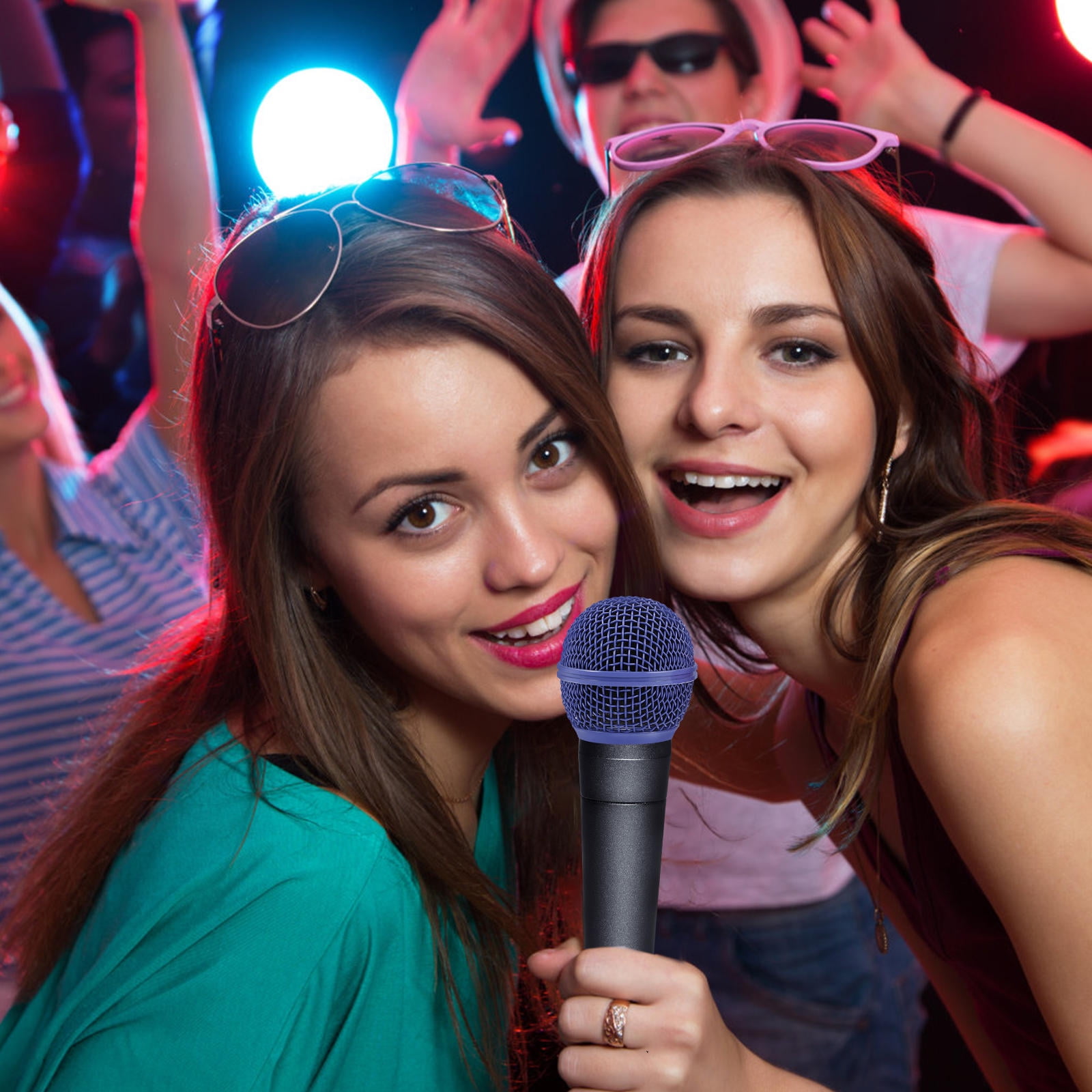 Hytrove 2Pcs Metal Microphone Grill for Microphones Round Shape Mic ...