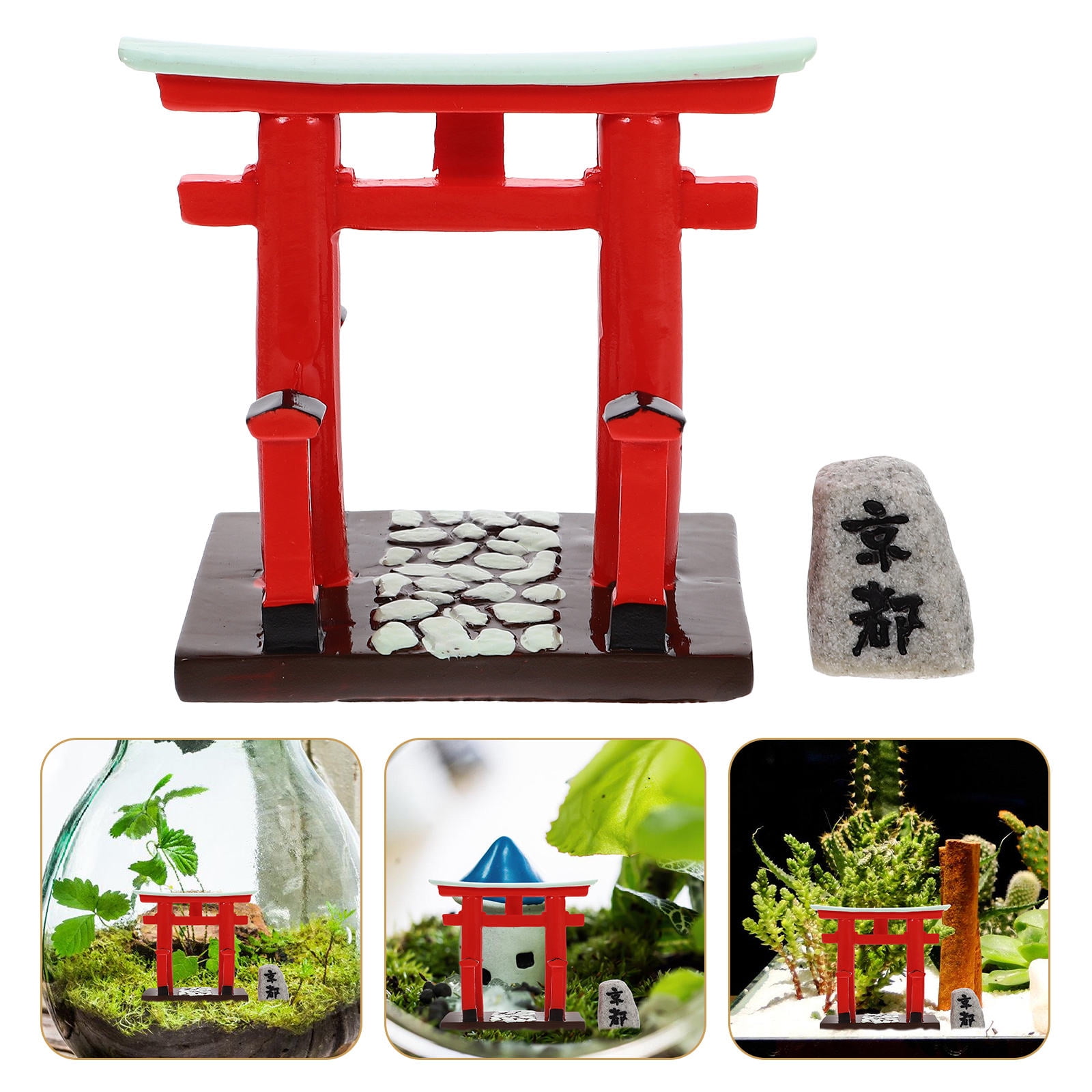 Hytrove 2Pcs Miniature Gate Model for Homeowners and Garden Ornaments ...