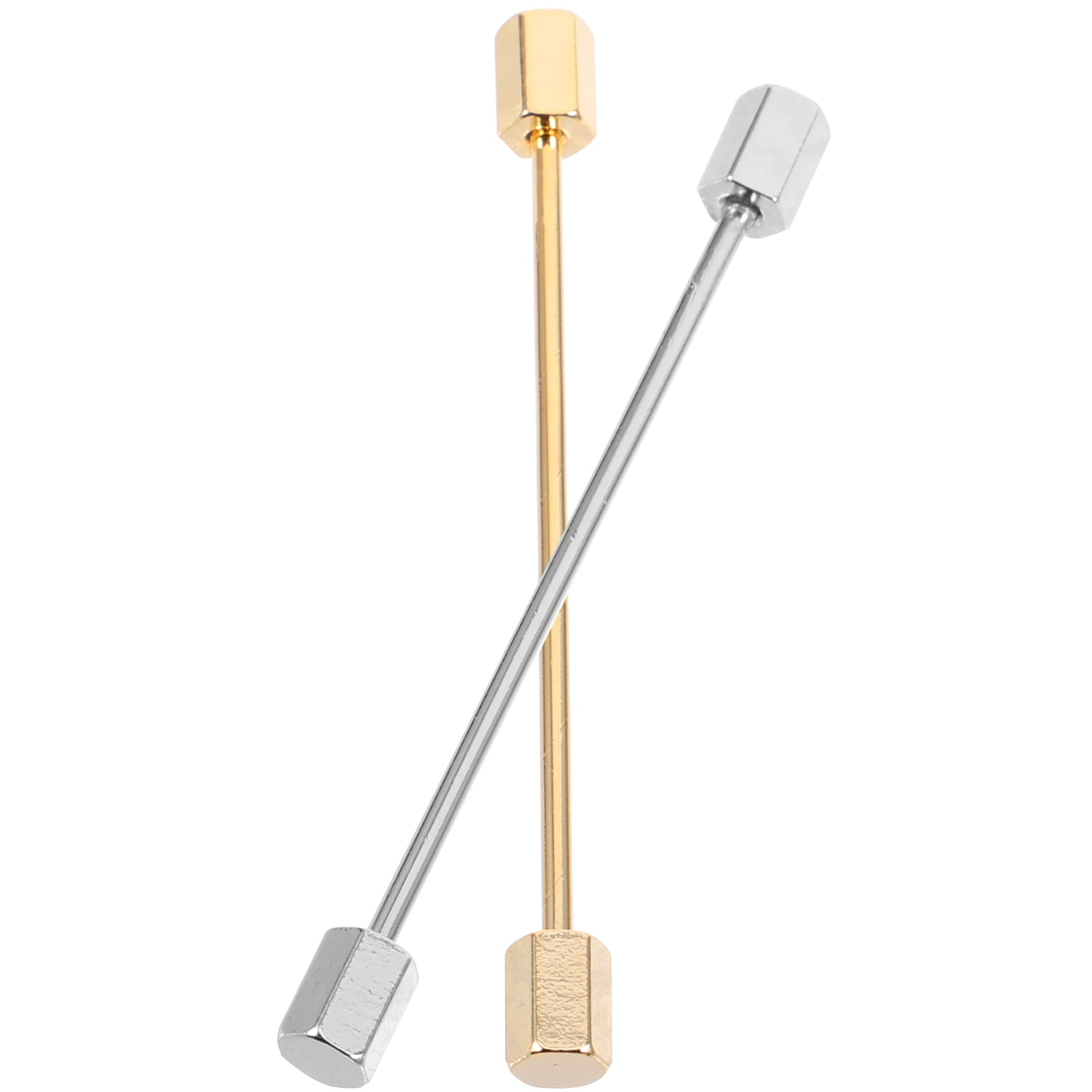 Hytrove 2Pcs Suit Stay Pins Metal Collar Clips For Men Suits And Formal ...