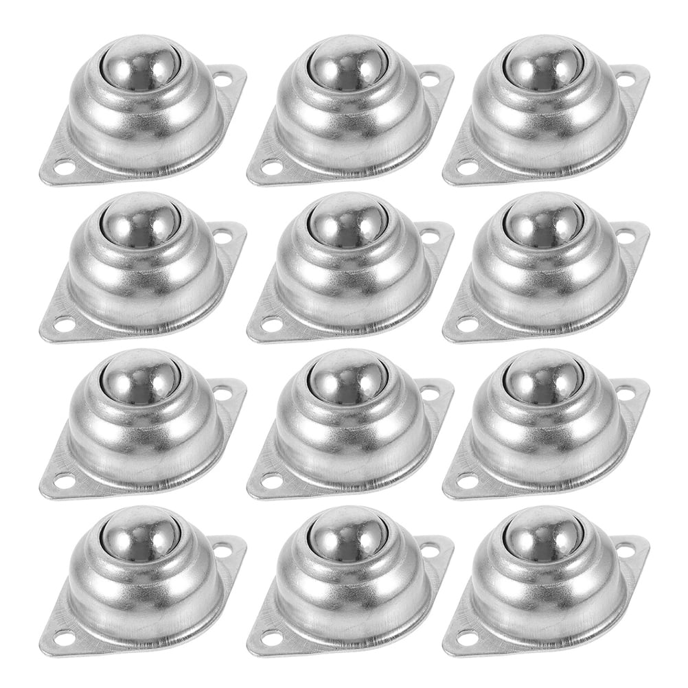 Hytrove 30Pcs Appliance Caster Wheels Low Profile Ball Casters Carbon ...