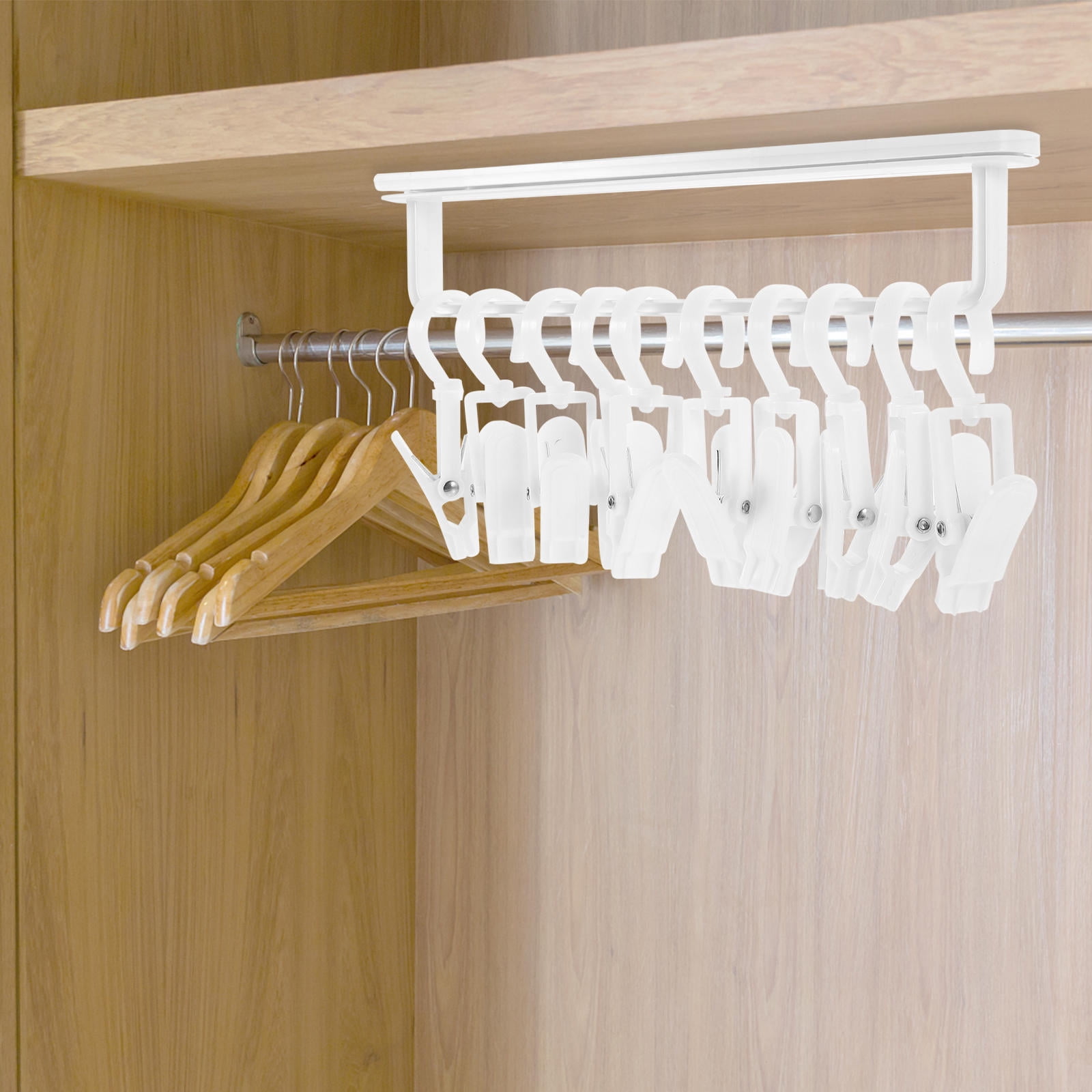 Hytrove 3Pack Clothes Rail Rack Pull-Out Clothes Storage Rack for Home ...