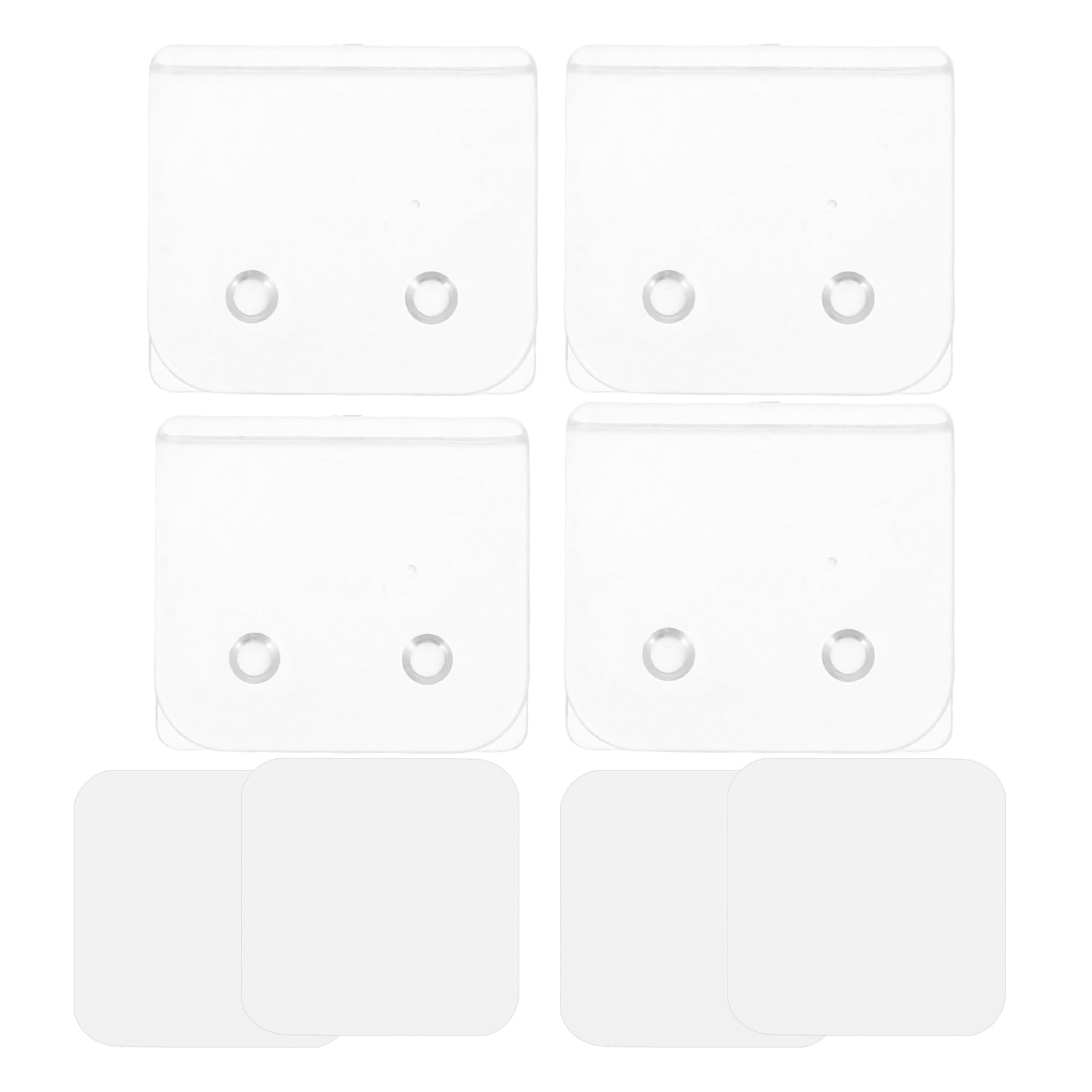 Hytrove 4Pcs Small Curtain Clips for Drapes Transparent ABS Shower ...