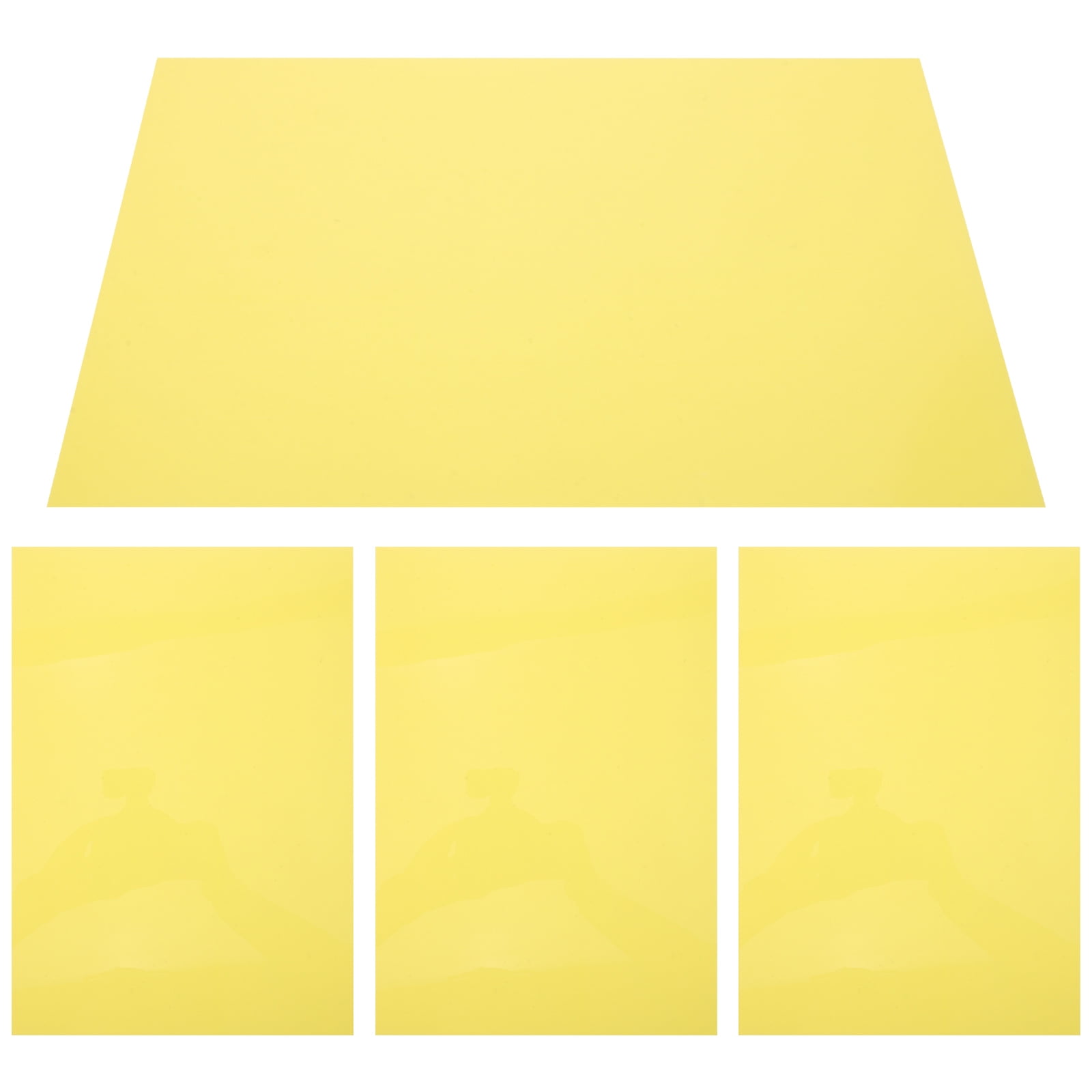 Hytrove 4Set HeatShrinkSheets LightYellow 11.4x7.9in Bops Material ...