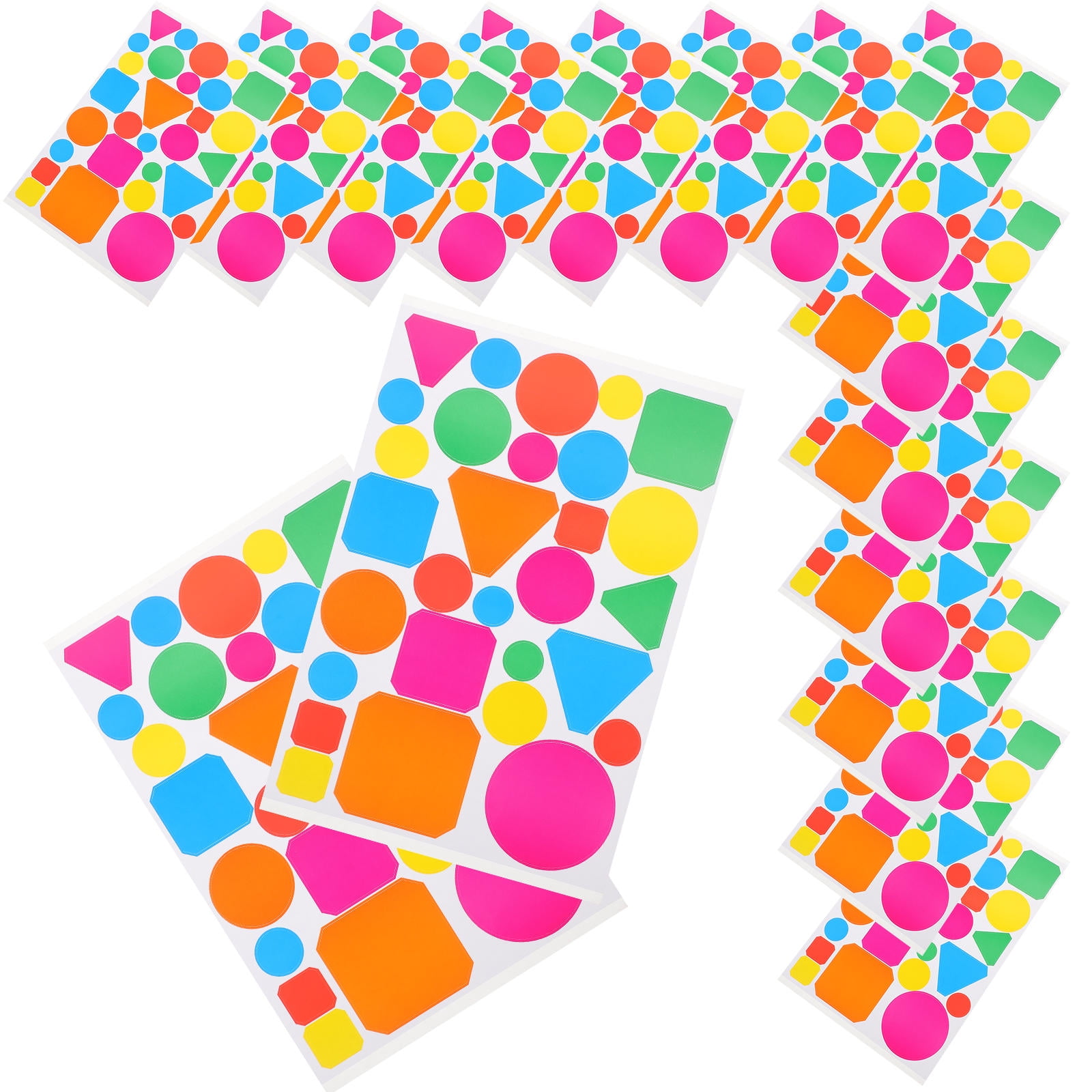 Hytrove 50 Sheets of Children's Motivational Stickers Coated Paper ...