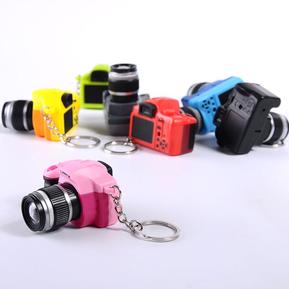 Hytrove 5Pcs Novelty Keychain Camera Shaped Keychain for Men and Women ...