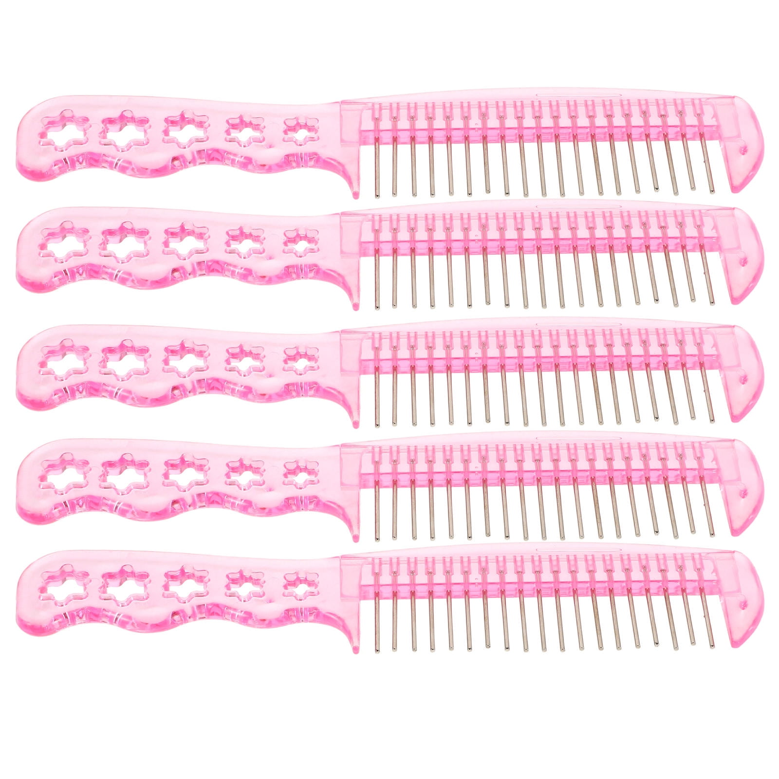 Hytrove 5pcs Aesthetic Design Hair Combs for Women Maintenance Doll ...