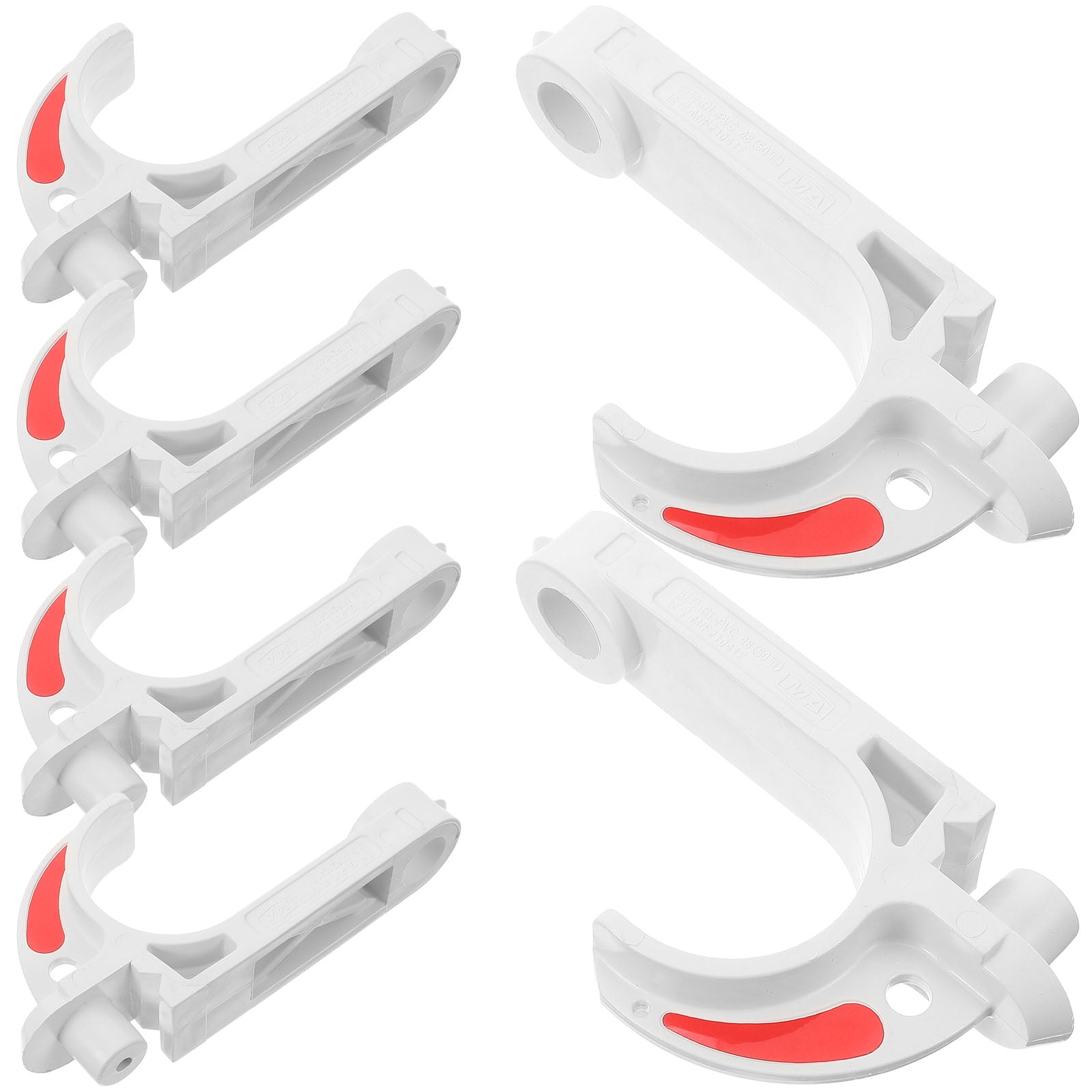 Hytrove 6Pcs Fasteners for Cable Support in J Shape with Plastic ...