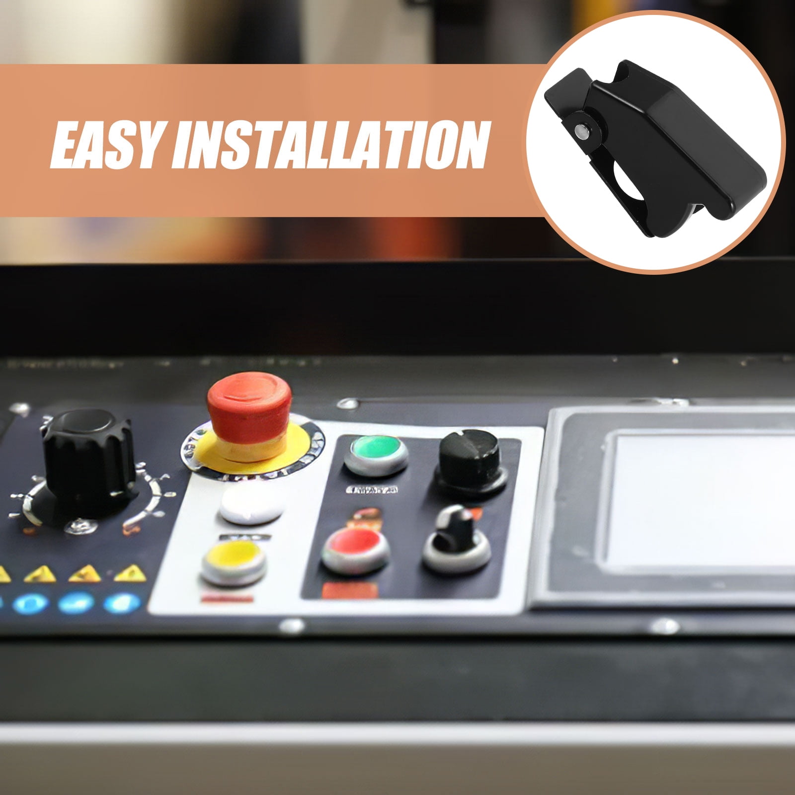 Hytrove 6Pcs Waterproof Iron Switch Button Cap for Safety in Vehicles ...