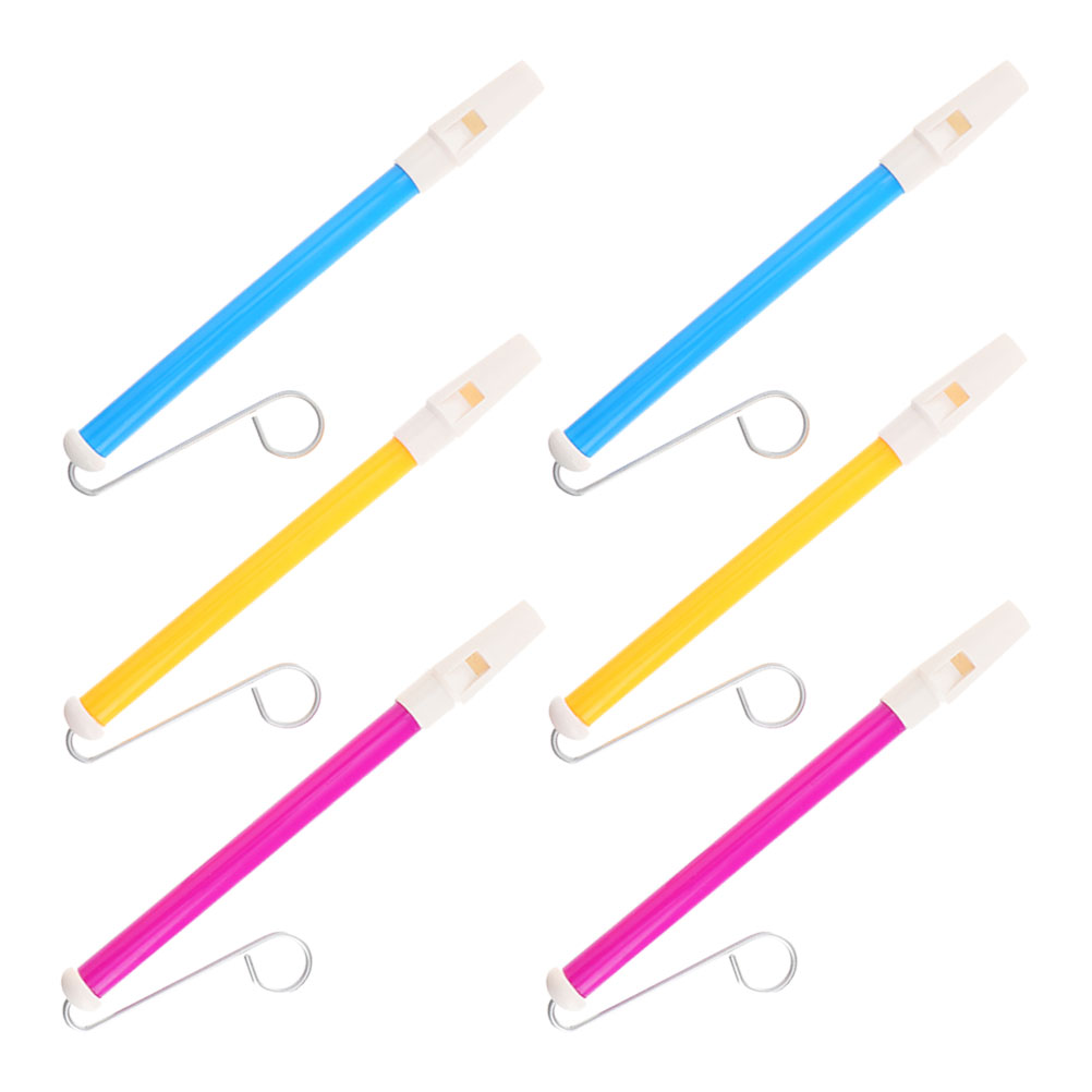 Hytrove 6pcs Slide Whistle Musical Instrument For Easy Push Pull Design ...