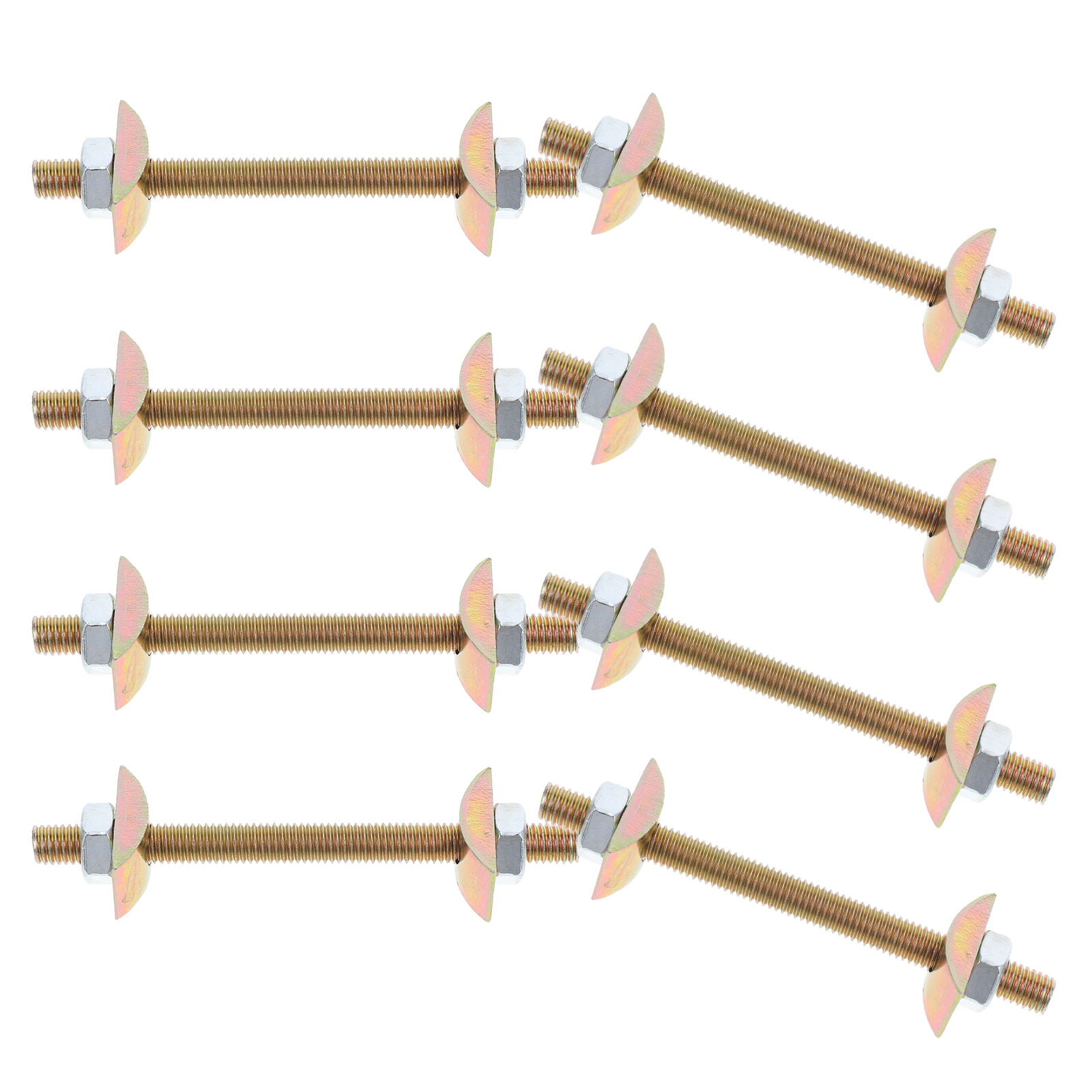 Hytrove 8PCS Furniture Connectors Bed Connecting Parts Stainless Steel ...