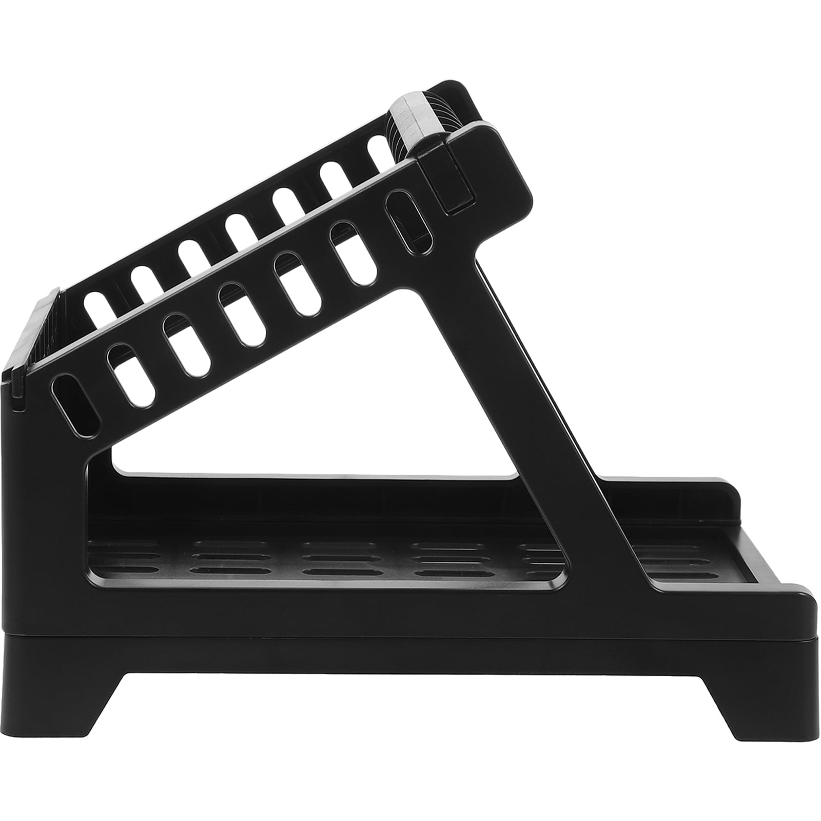 Hytrove Black ABS Desktop Label Roll Holder 1Pcs for Professional ...
