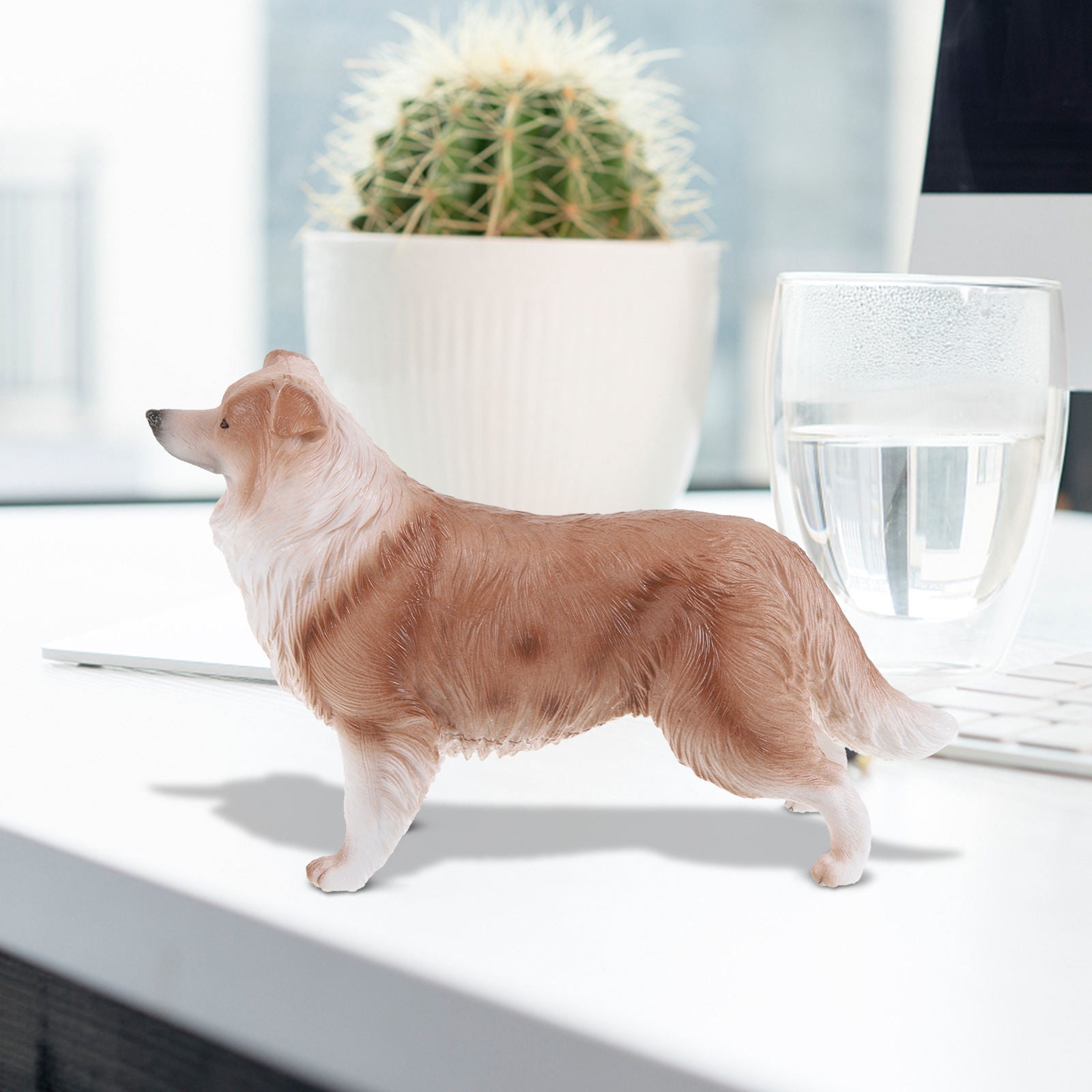 Hytrove Dog Statue Decorative Photo Prop For Families Friends ...