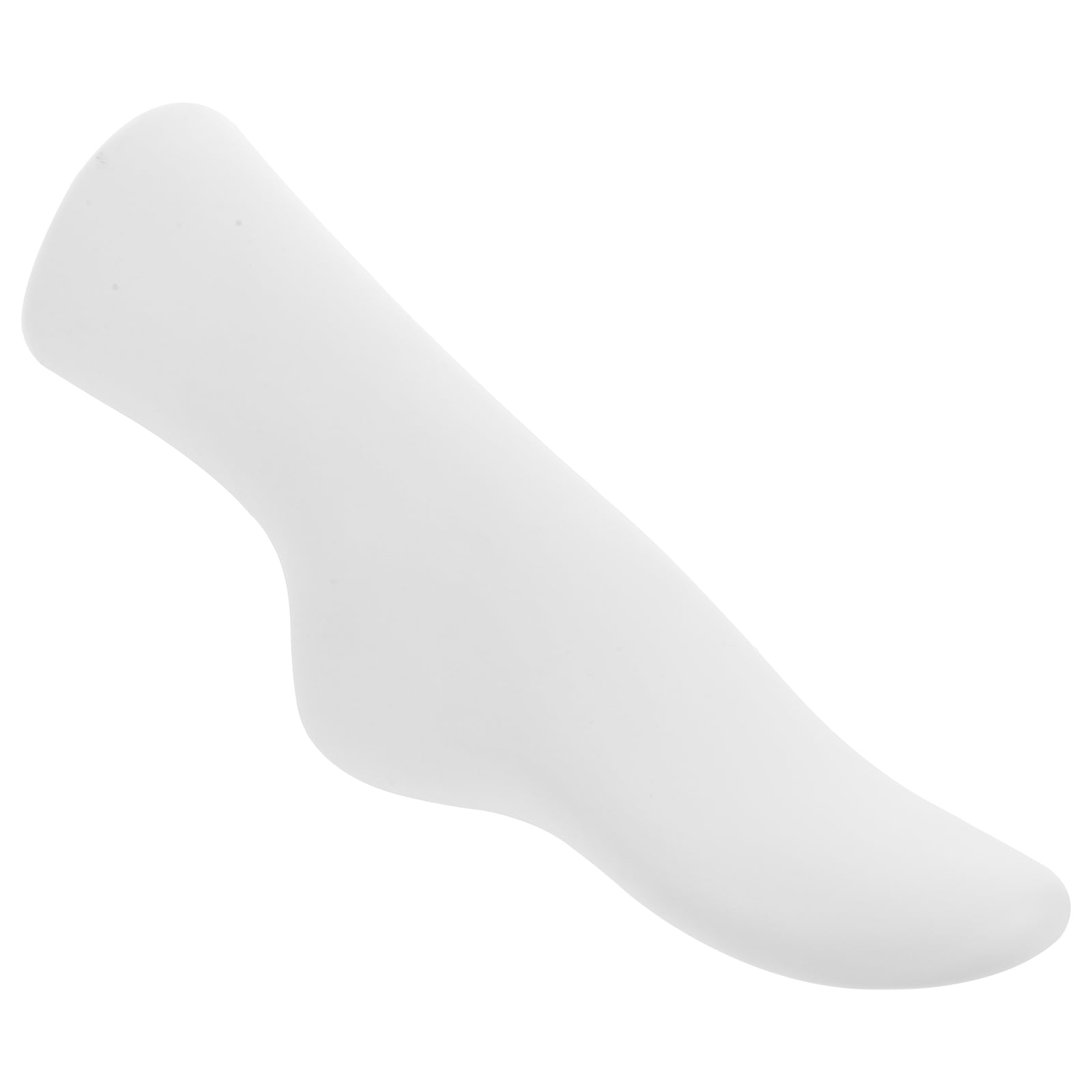 Hytrove Fake Foot 1 Set White Vinyl Iron Plastic Female Foot Shape ...