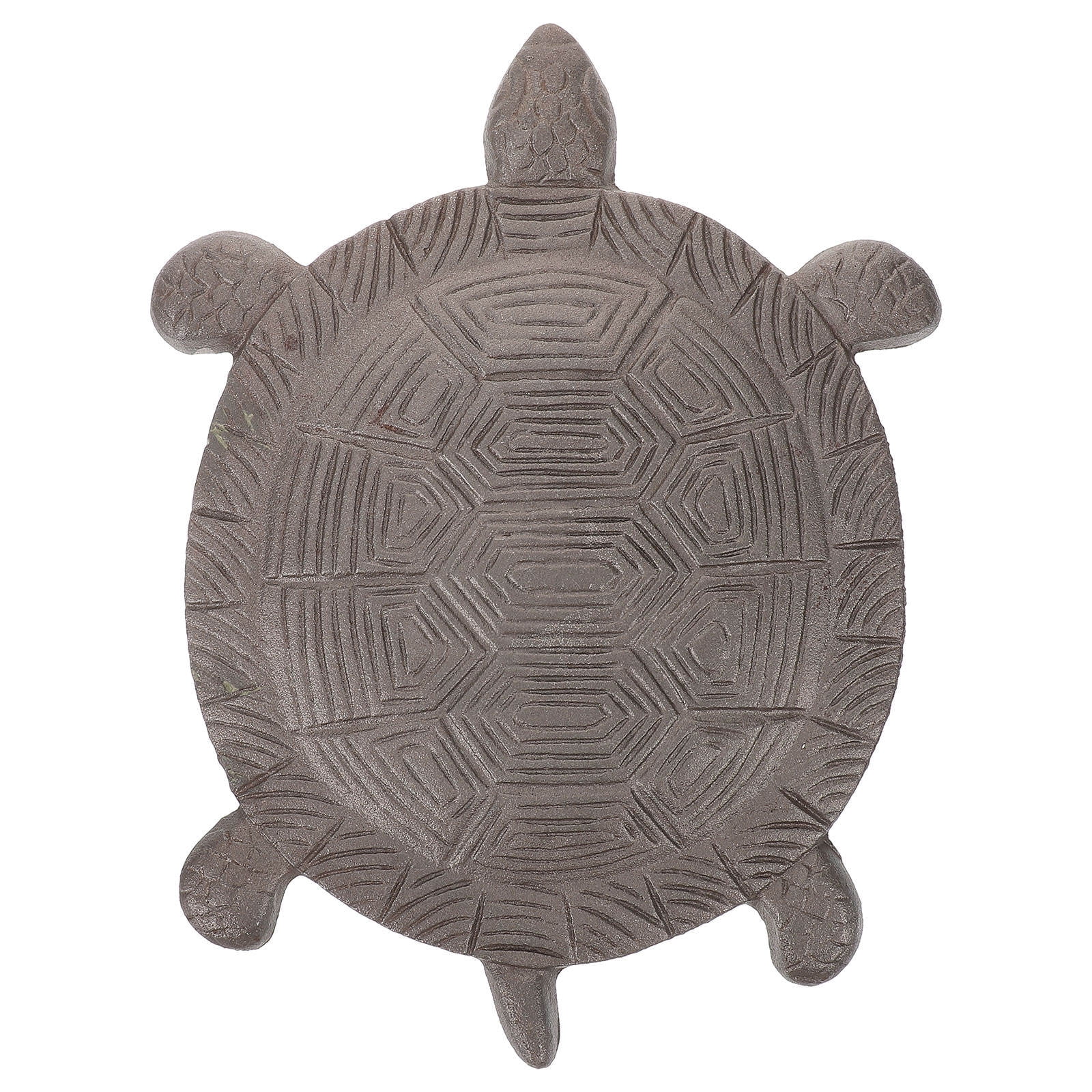 Hytrove Garden Accessories Outdoor Landscape Stone Iron Tortoise Shaped ...