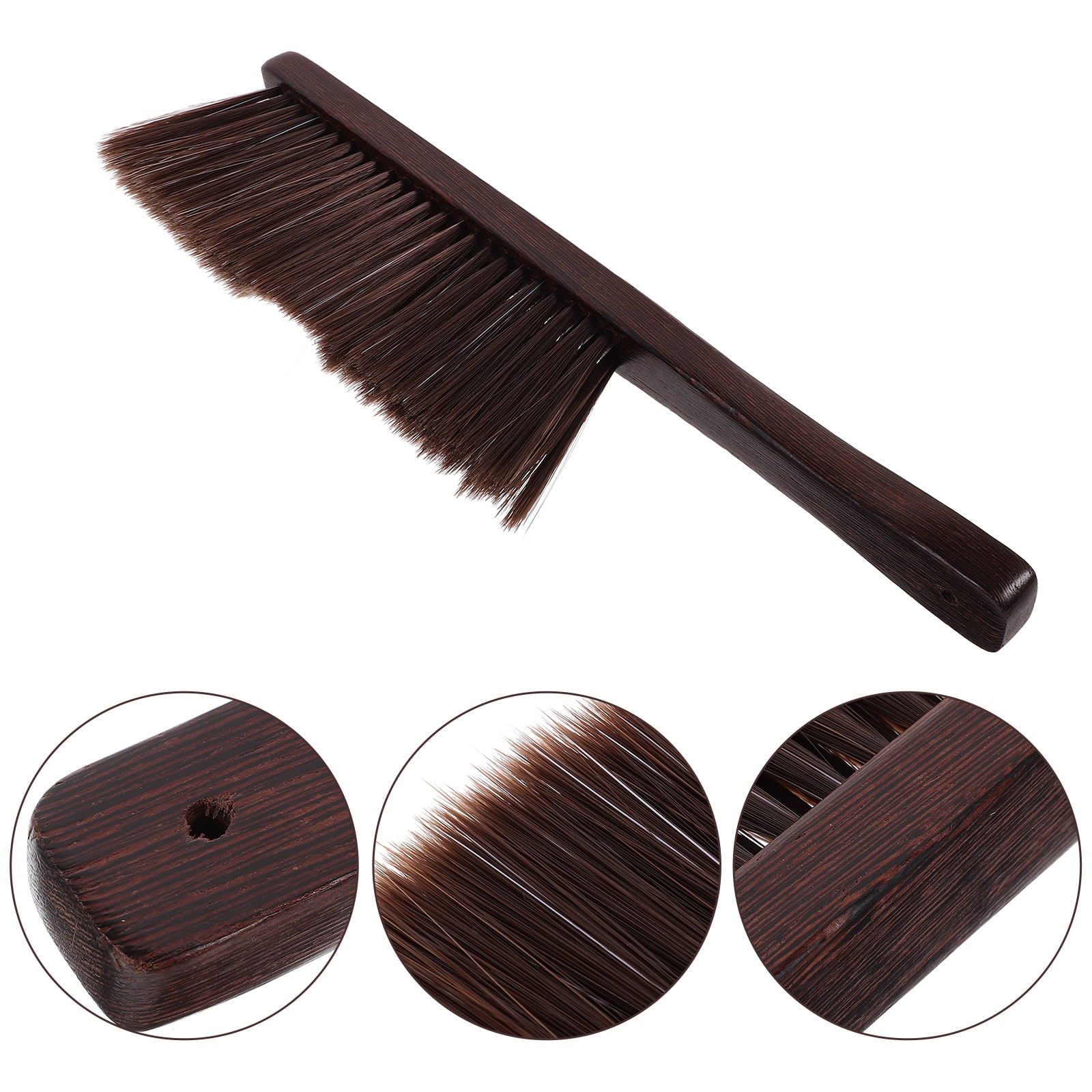 Hytrove Handheld Broom 1Pack for Furniture Duster with Long Handle 37 ...