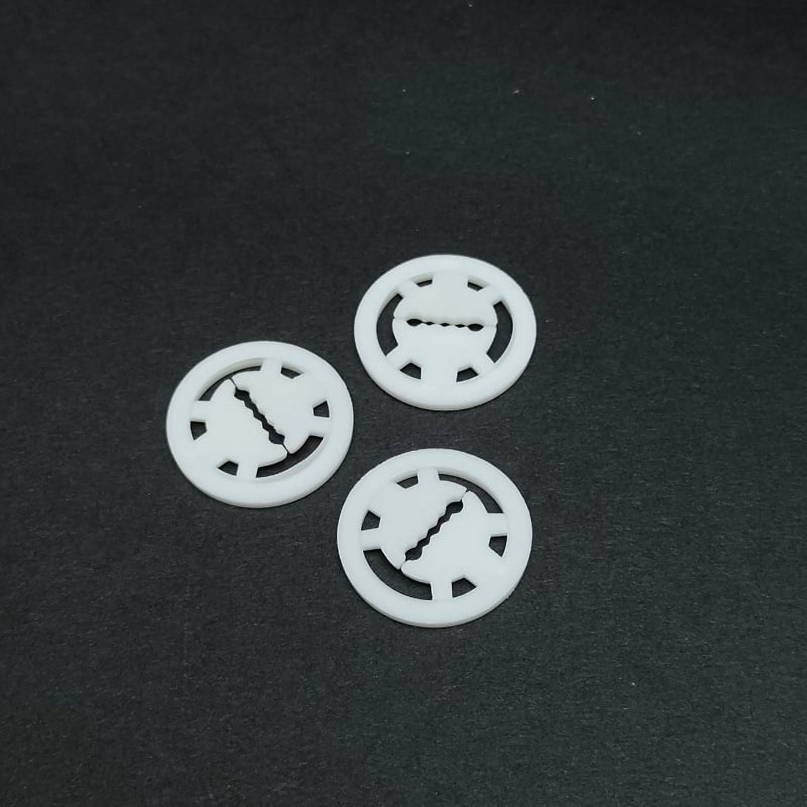 Hytrove Led Rope Light Clips Power Cable Holder Clips White Plastic For ...