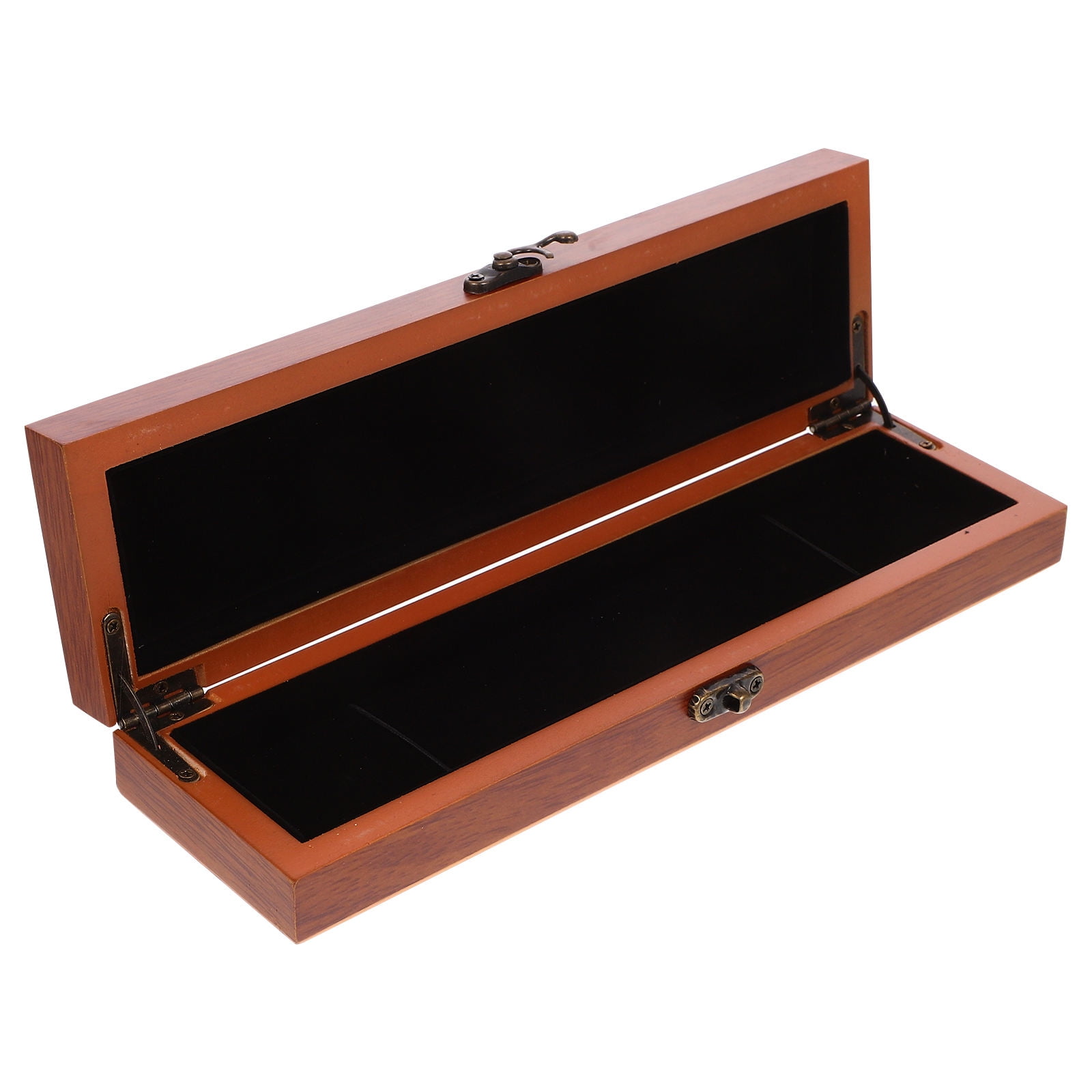 Hytrove Light Brown Wooden Harmonica Box 1Set for Protection against ...