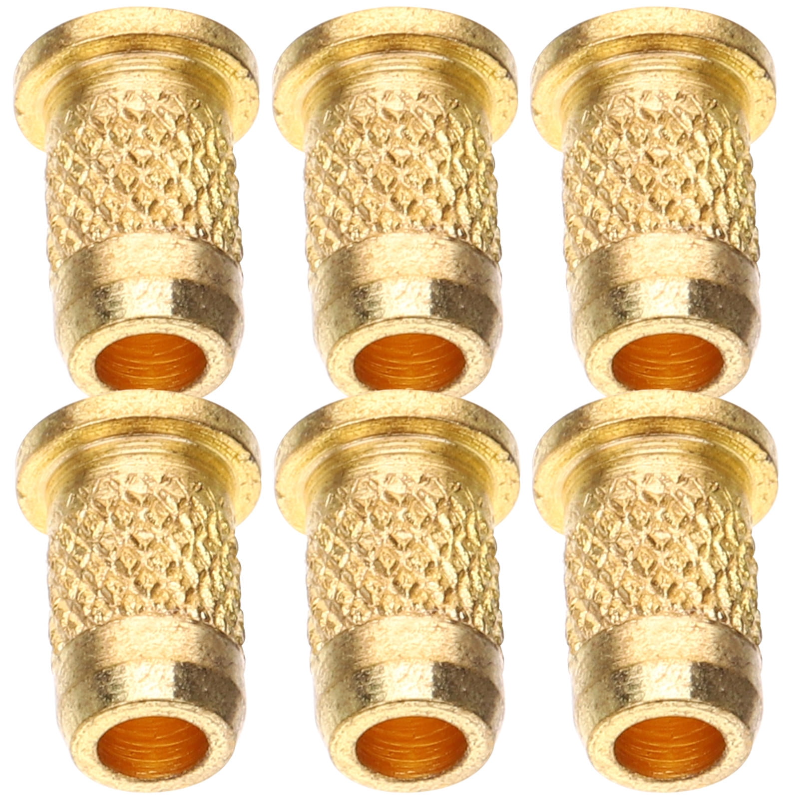Hytrove String Buckle 6Pcs Metal Guitar String Ferrules Golden 0.28x0 ...