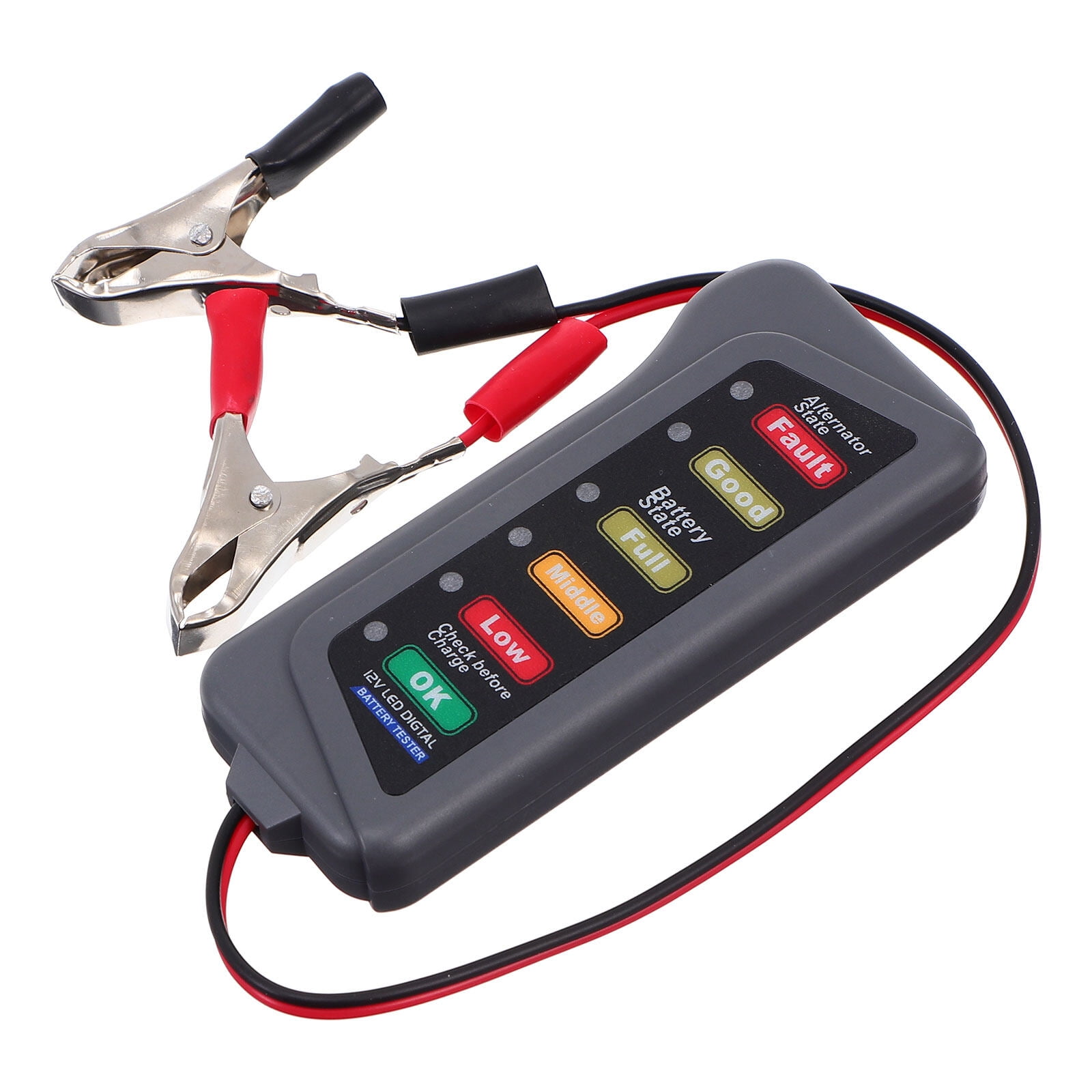 Hytrove auto voltage tester Battery Alternator Tester Grey Iron Voltage ...