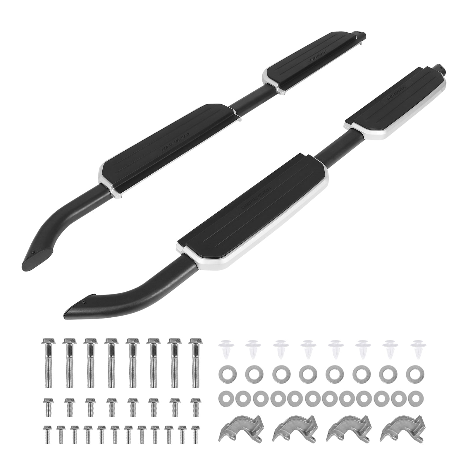 Hyuayi For 2020-2024 Land Rover Defender Running Boards Wear Resist ...