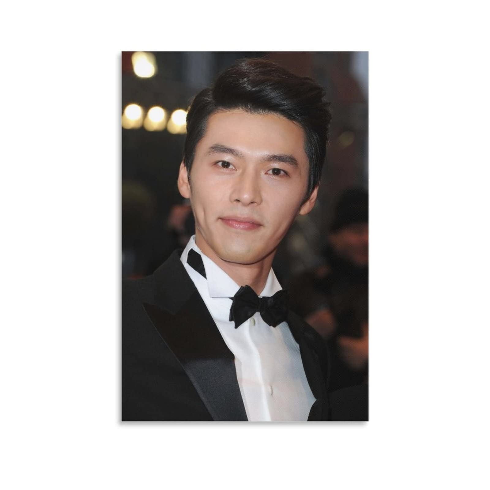 Hyun Bin, A Famous Korean Actor Posters for Room Aesthetic Canvas Wall ...