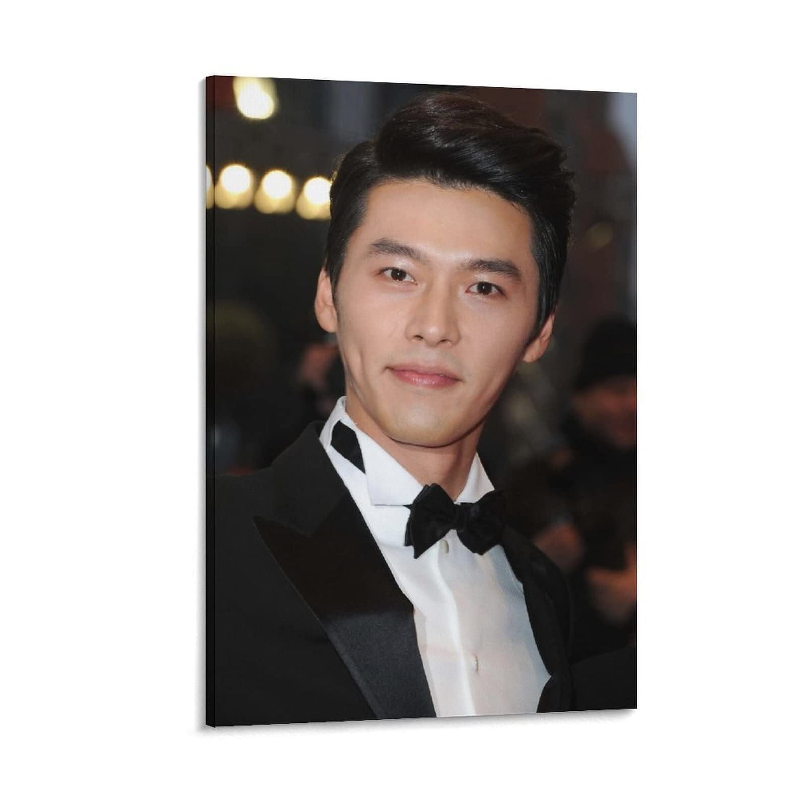 Hyun Bin, A Famous Korean Actor Posters for Room Aesthetic Canvas Wall ...