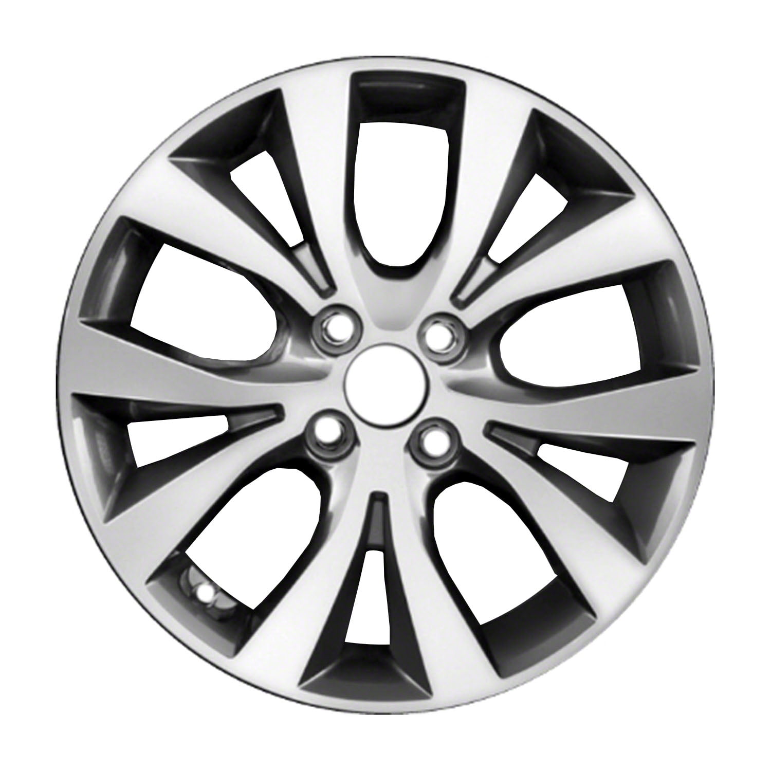 Hyundai Accent Wheel 2015-2017 16" Factory OEM 529101R650 - Walmart.com