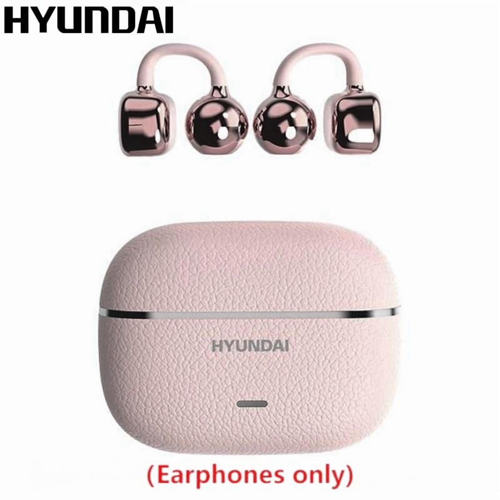 Hyundai C03 clip-on wireless earbuds with 2025 Bluetooth 6.0 for faster ...