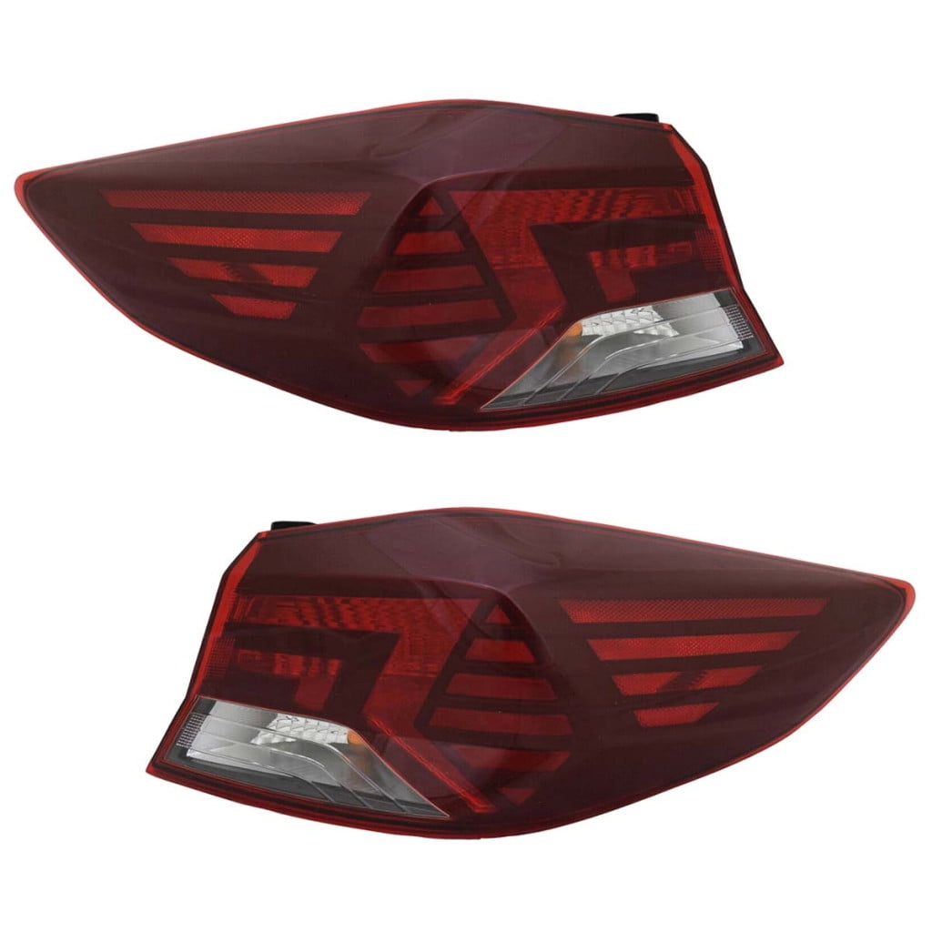 For Hyundai Elantra 2019 2020 Tail Light Assembly Driver and Passenger ...