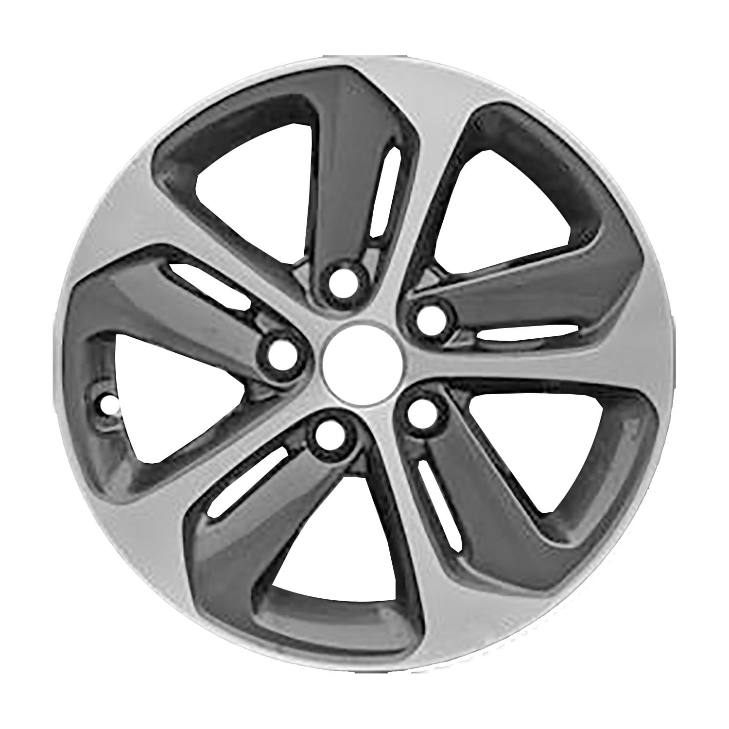 Hyundai Elantra Wheel 2016 2017 16" Factory OEM 52910A5700 - Walmart.com