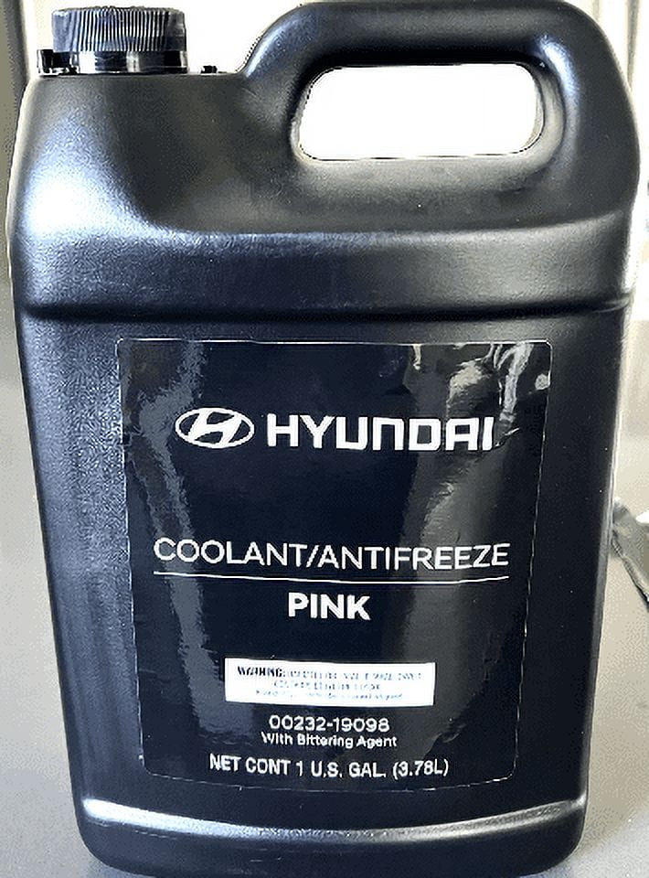 OEM Hyundai Coolant Antifreeze Pink 1 Gallon - Genuine New, Direct ...