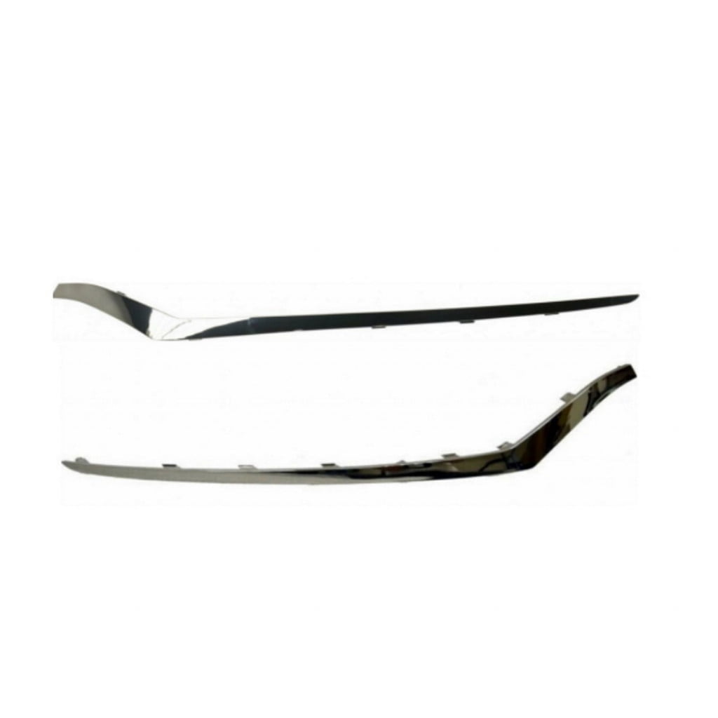 For Hyundai Sonata 2018 2019 Bumper Cover Molding Driver and Passenger ...