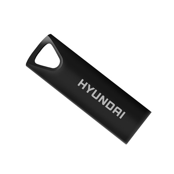 Hyundai Technology 8Gb Bravo Deluxe Keychain USB 2.0 Flash Drive, Black ...